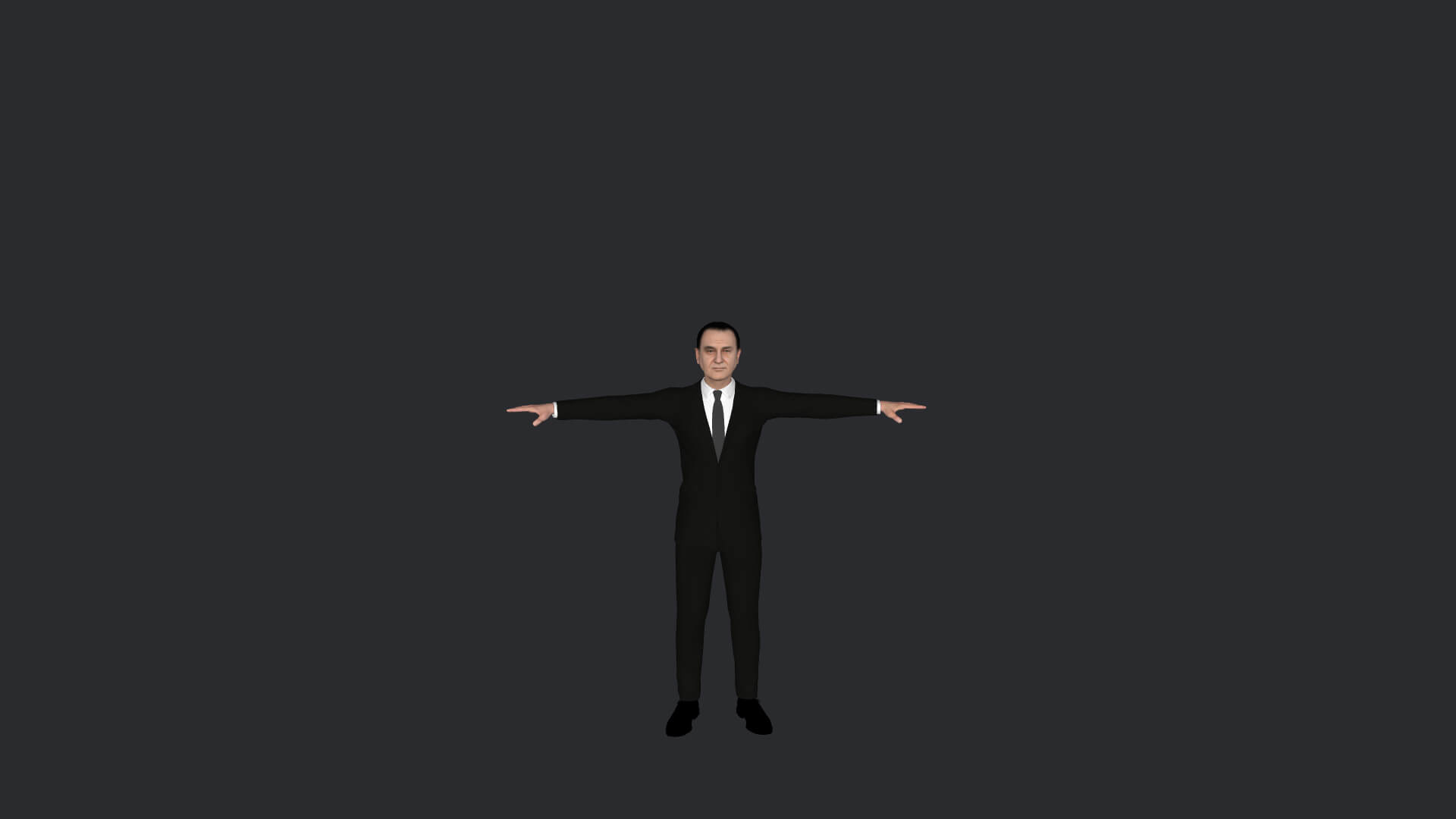 Lyndon B Johnson Realistic Full Body Fully Rigged Character - 3D Model ...