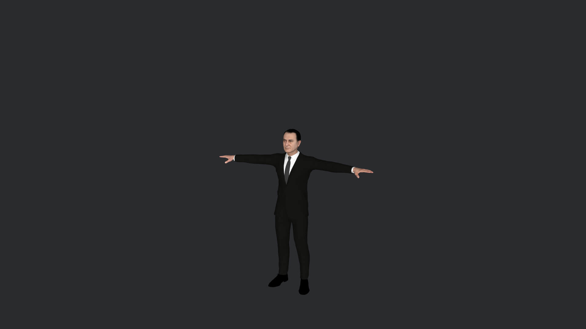 Lyndon B Johnson Realistic Full Body Fully Rigged Character - 3D Model ...