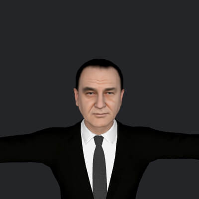 Lyndon B Johnson Realistic Full Body Fully Rigged Character - 3D Model ...