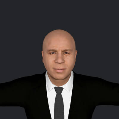 Magic Johnson Realistic Full Body Fully Rigged Character - 3D Model by ...