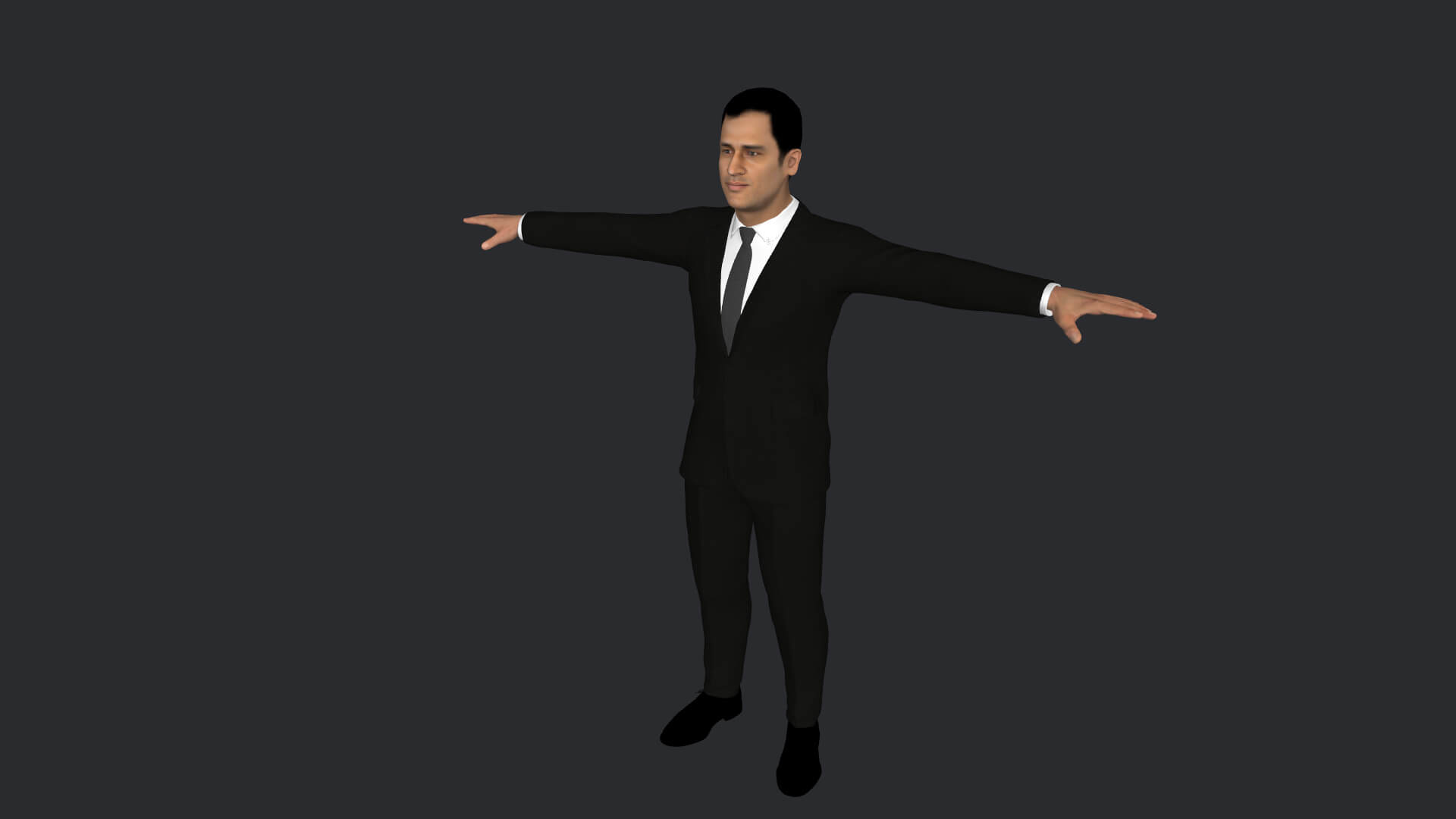 Mahendra Singh Dhoni Hyper Realistic Full Body Rigged - 3D Model by ...