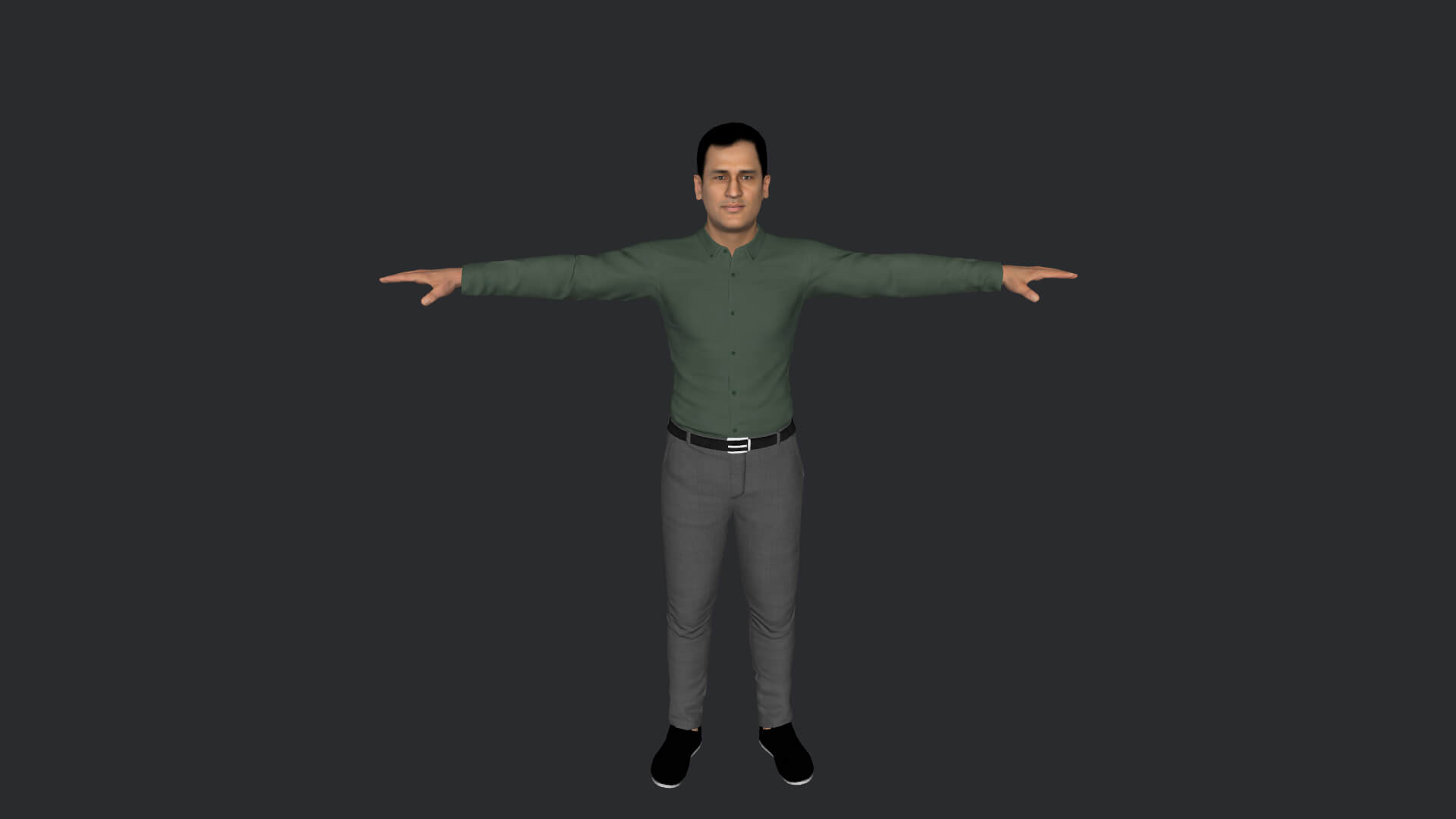 Mahendra Singh Dhoni Hyper Realistic Full Body Rigged - 3D Model by ...