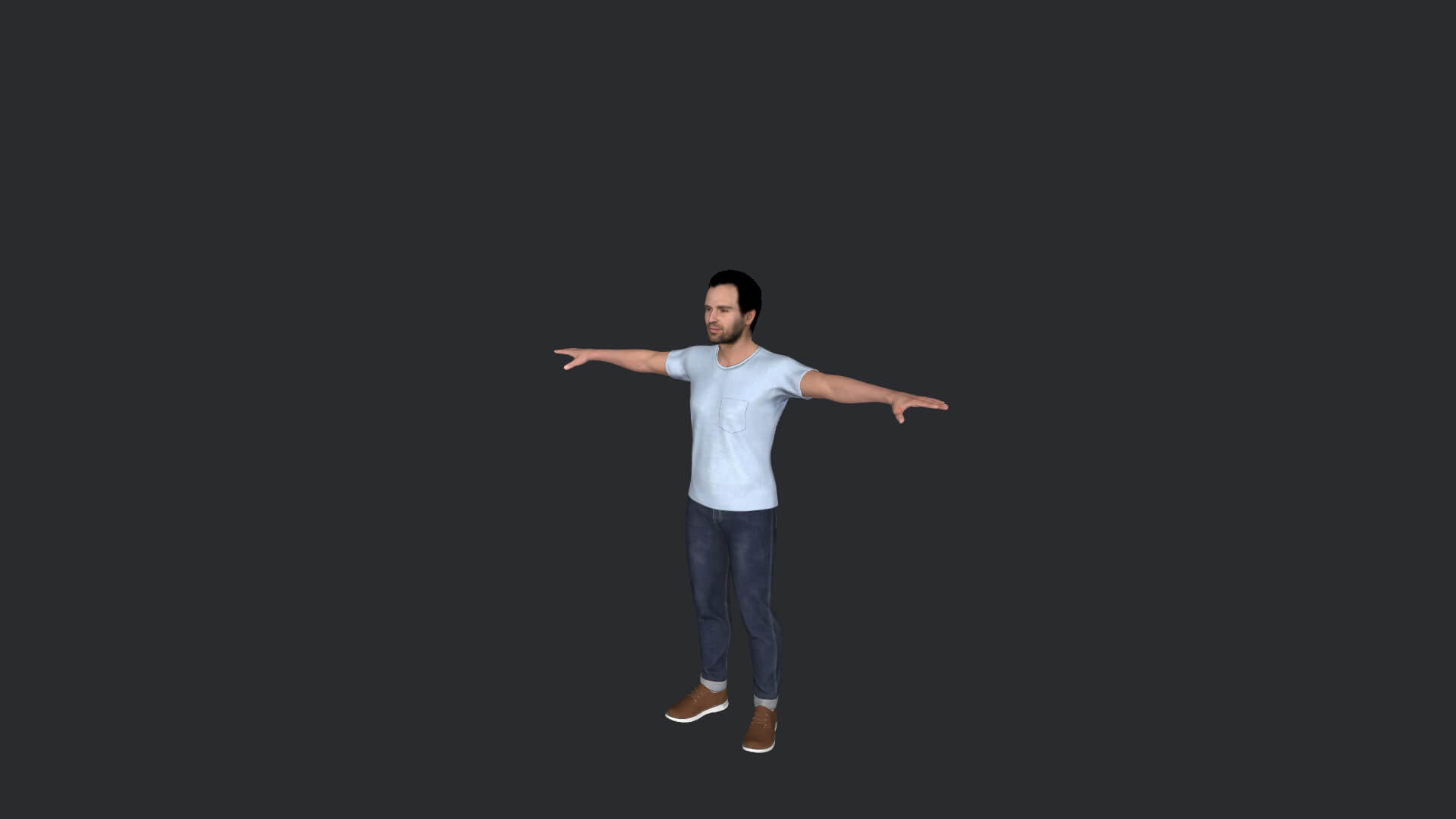 Mark Ruffalo Realistic Full Body Fully Rigged Character - 3D Model by ...