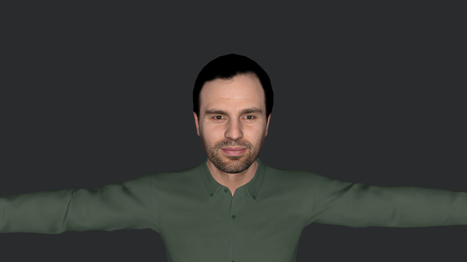 Mark Ruffalo Realistic Full Body Fully Rigged Character - 3D Model by ...