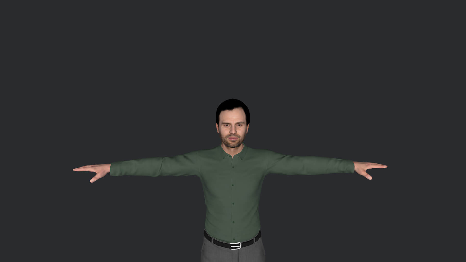 Mark Ruffalo Realistic Full Body Fully Rigged Character - 3D Model by ...