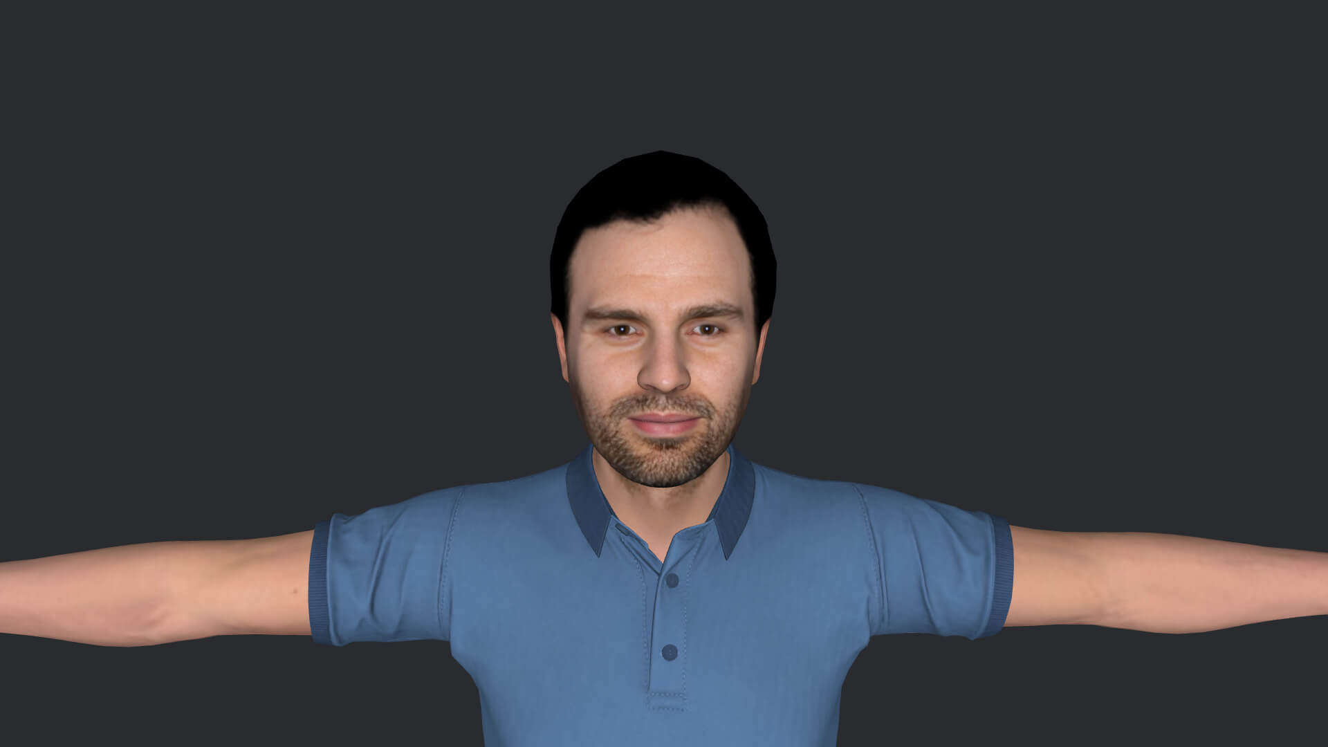 Mark Ruffalo Realistic Full Body Fully Rigged Character - 3D Model by ...