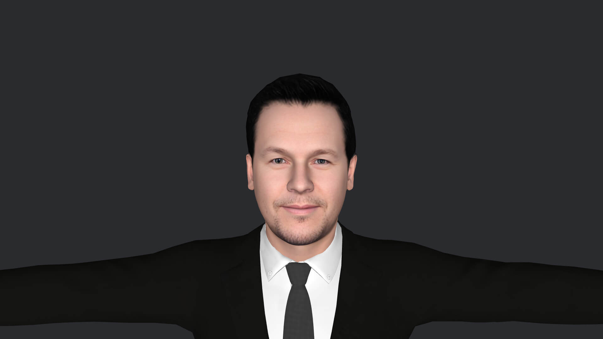 Mark Wahlberg Realistic Full Body Fully Rigged Character - 3D Model by ...