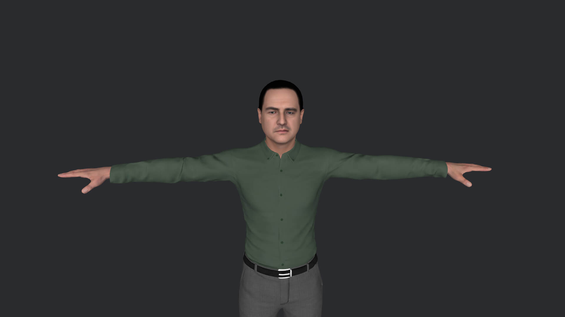 Marlon Brando Realistic Full Body Fully Rigged Character - 3D Model by ...