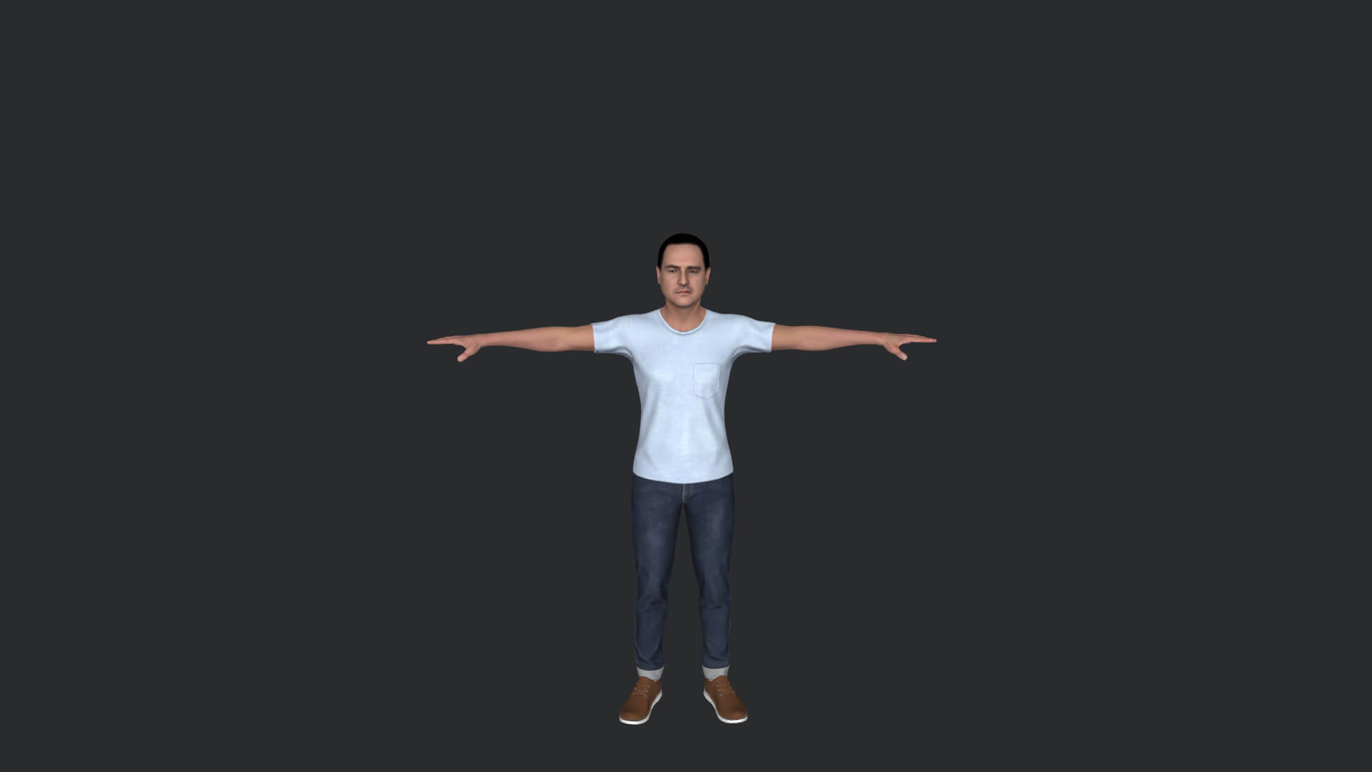 Marlon Brando Realistic Full Body Fully Rigged Character - 3D Model by ...