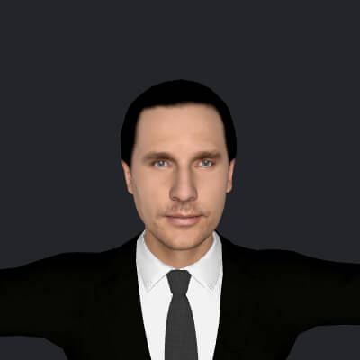 Matthew Mcconaughey Realistic Fully Rigged Character - 3D Model by meta ...