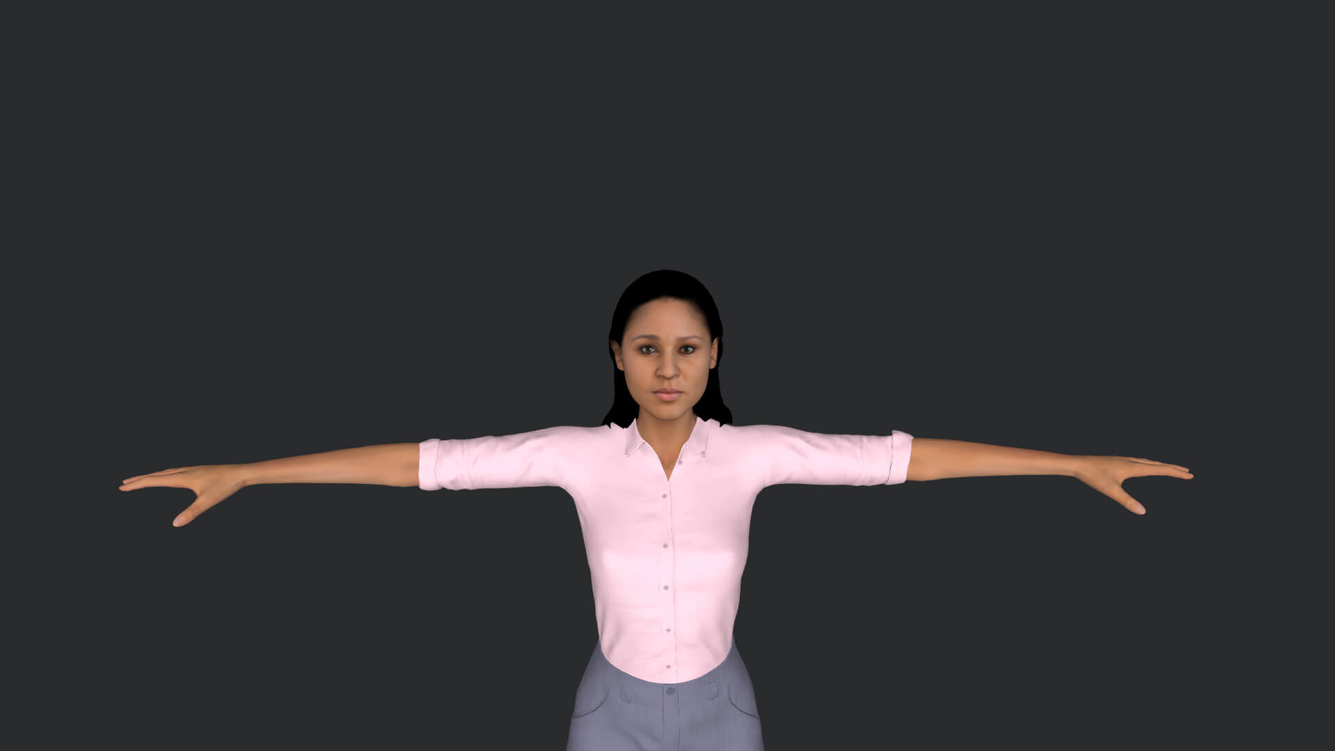 Maya Moore Realistic Full Body Fully Rigged Character - 3D Model by ...