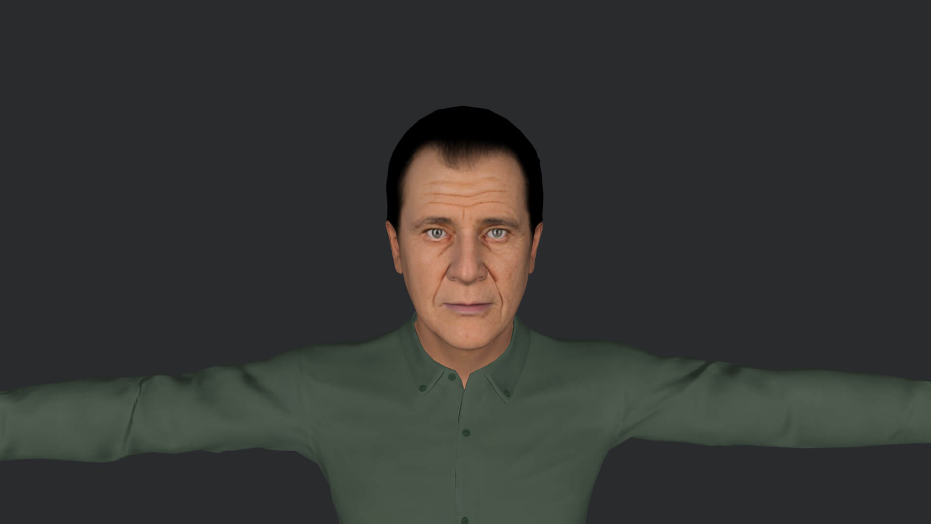 Mel Gibson Realistic Full Body Fully Rigged Character - 3D Model by ...