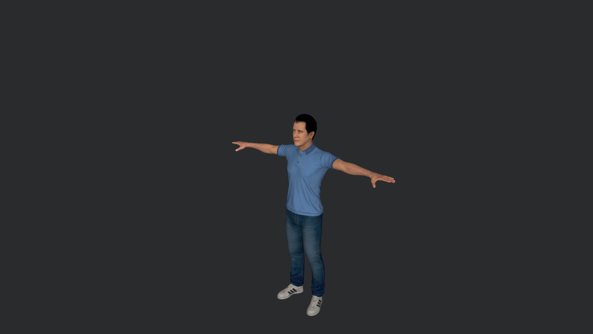 Mel Gibson Realistic Full Body Fully Rigged Character - 3D Model by ...