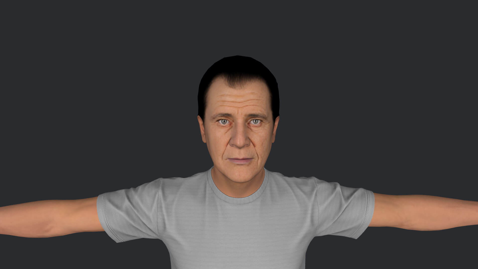 Mel Gibson Realistic Full Body Fully Rigged Character - 3D Model by ...