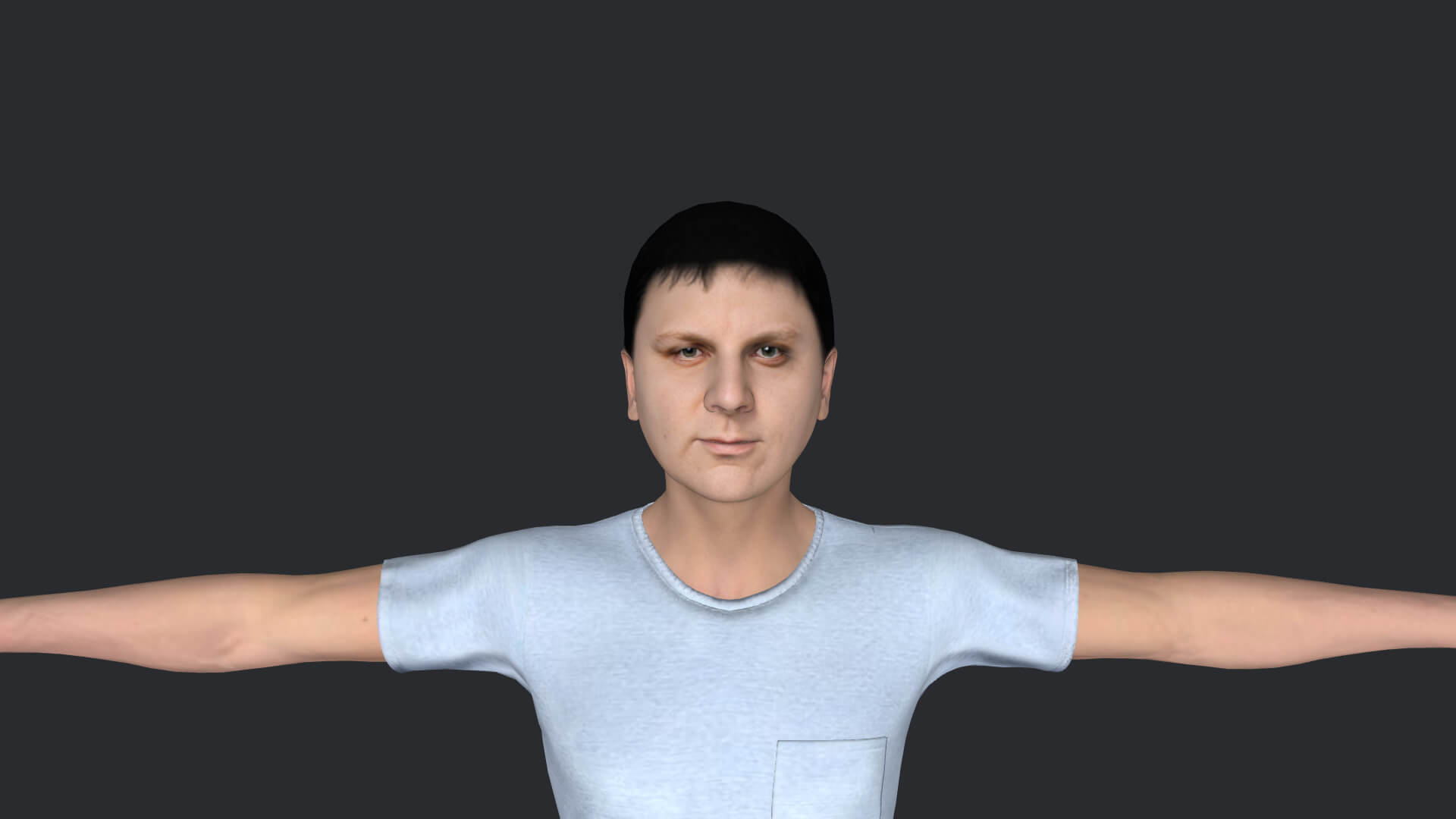 Michael Arrington Realistic Full Body Fully Rigged Character - 3D Model by meta avatars