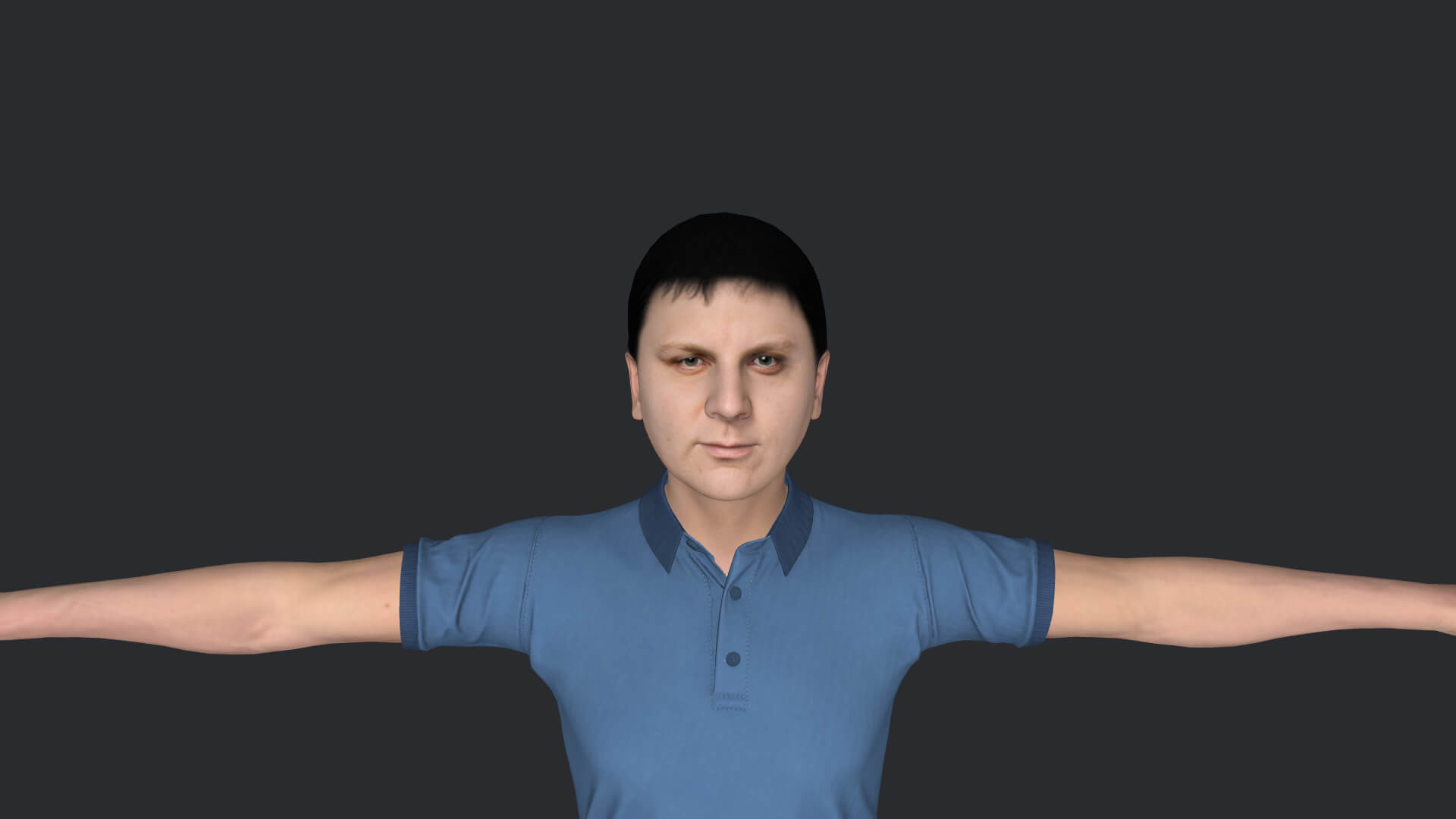Michael Arrington Realistic Full Body Fully Rigged Character - 3D Model ...