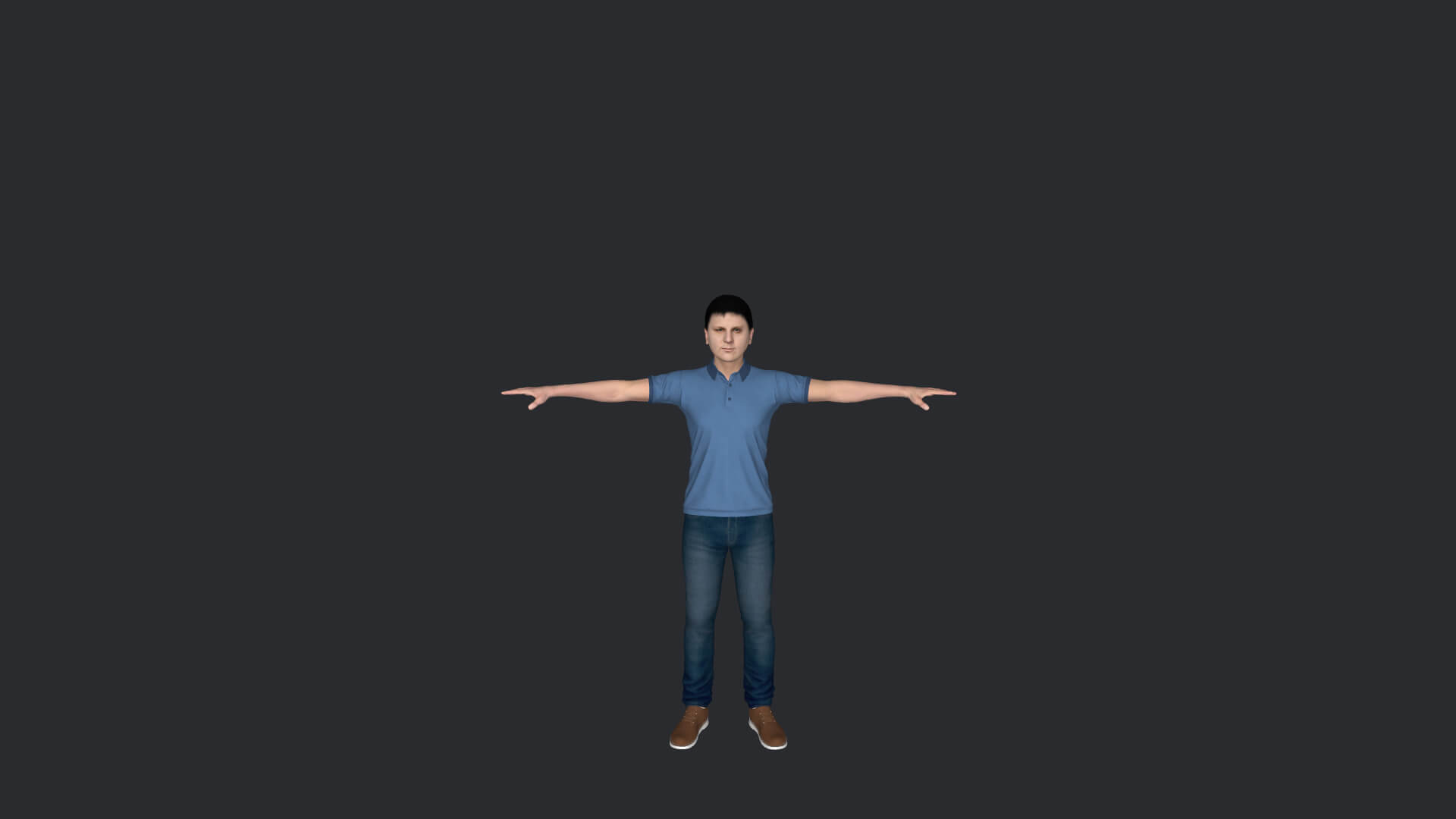Michael Arrington Realistic Full Body Fully Rigged Character - 3D Model ...