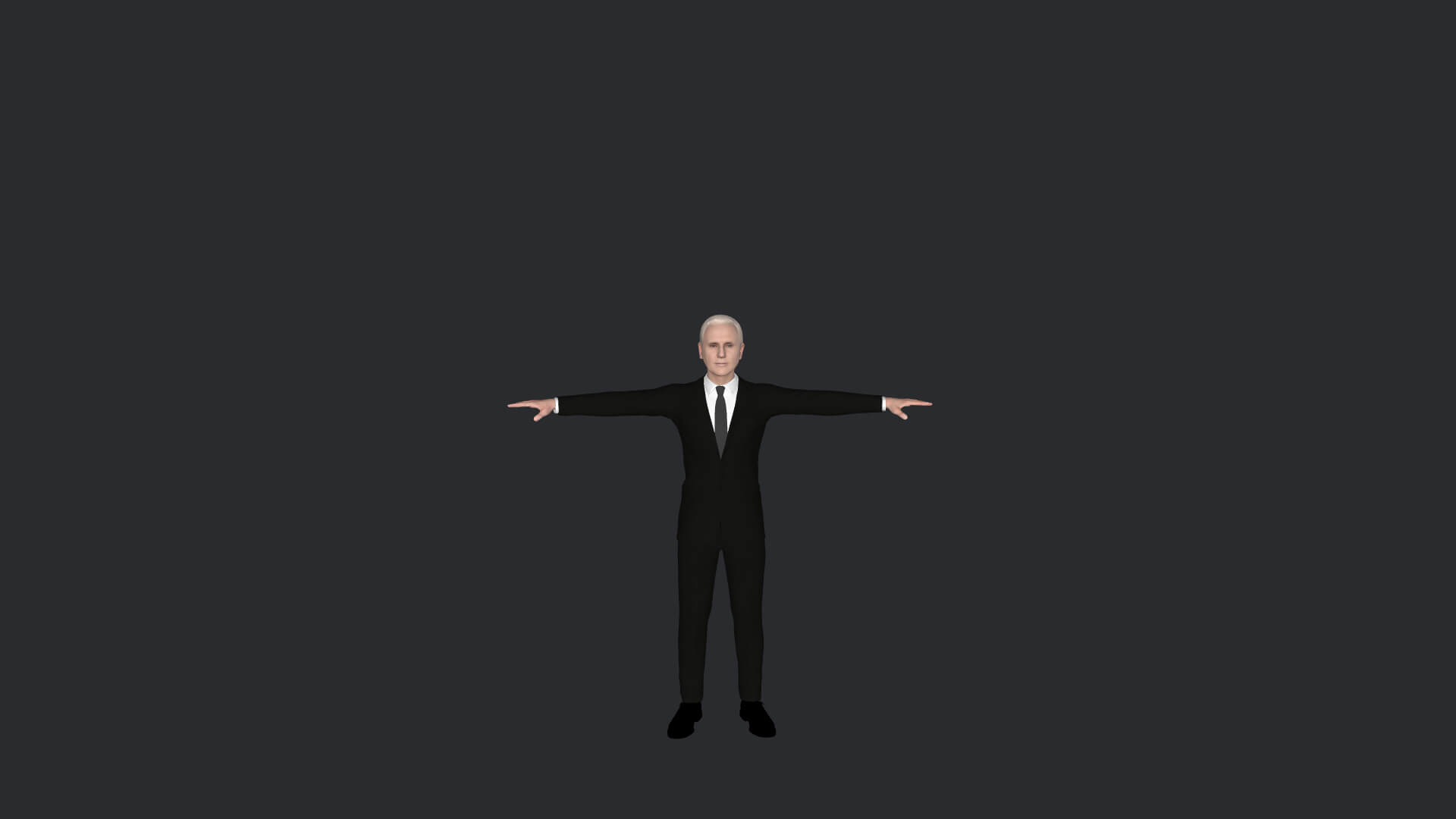 Mike Pence Realistic Full Body Fully Rigged Character - 3D Model by ...