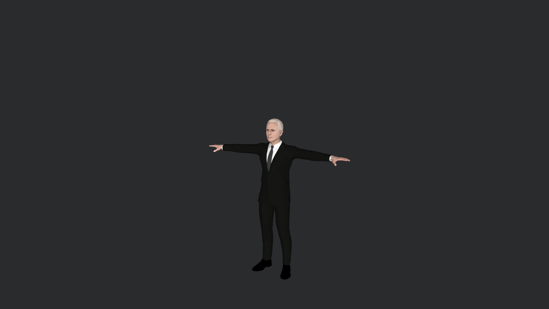 Mike Pence Realistic Full Body Fully Rigged Character - 3D Model by ...