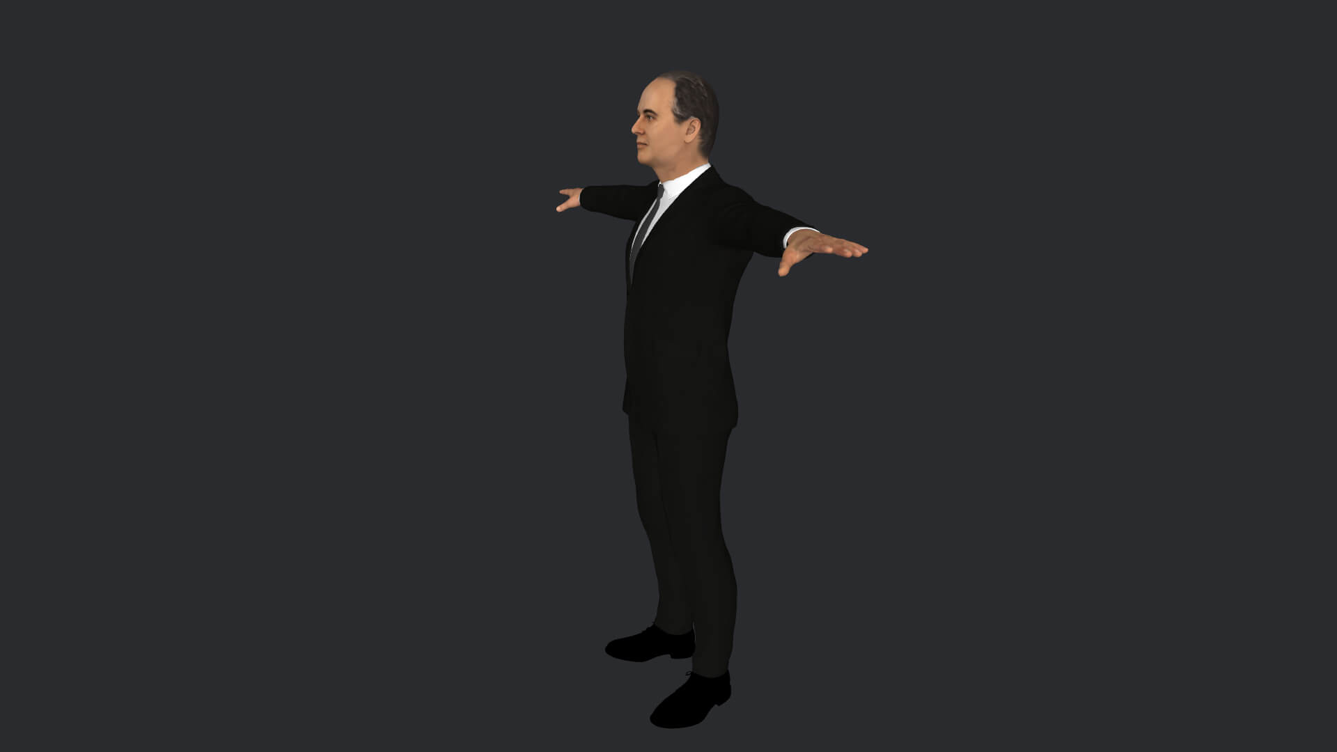 Mikhail Gorbachev Realistic Full Body Fully Rigged Character - 3D Model ...