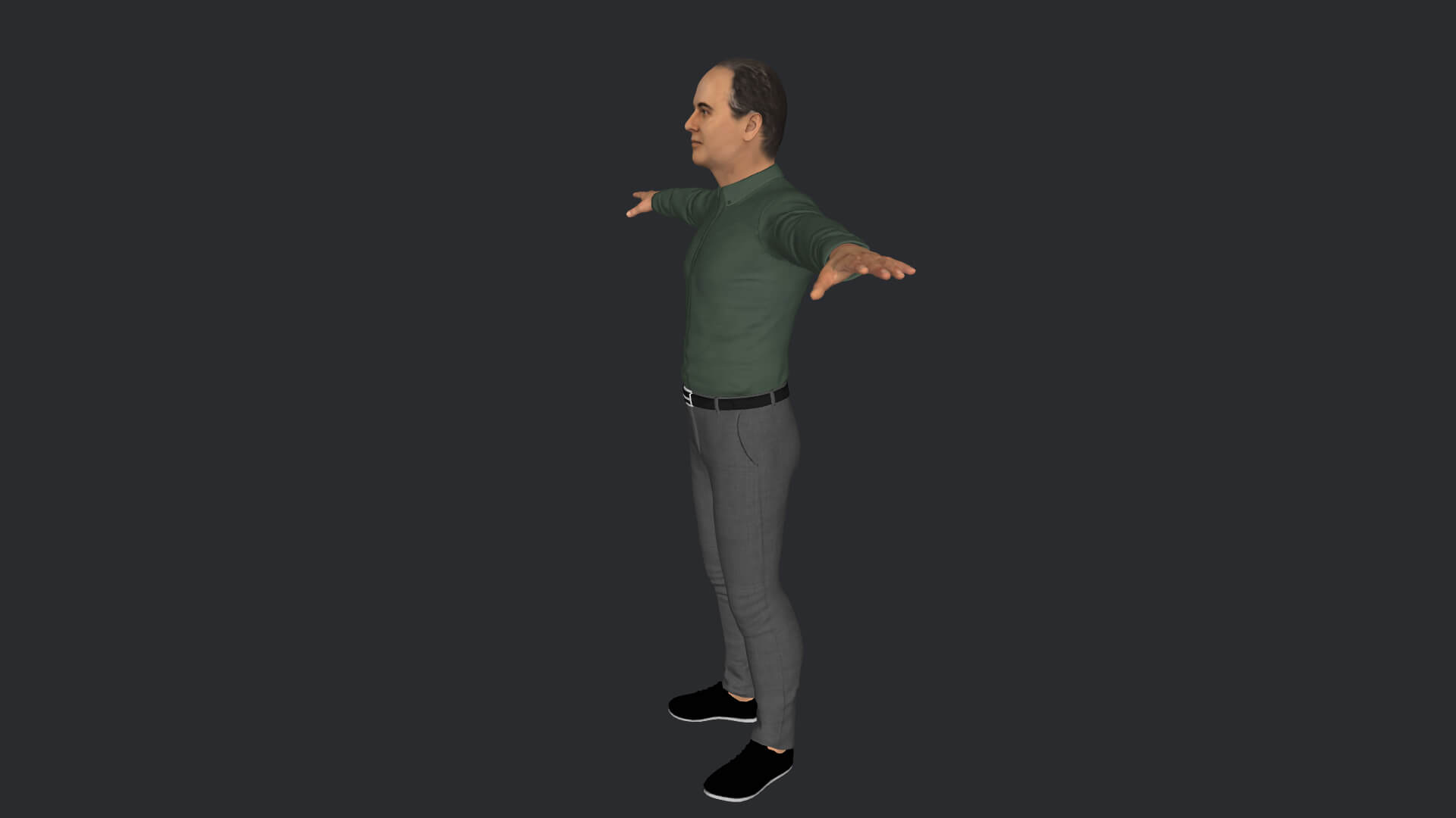 Mikhail Gorbachev Realistic Full Body Fully Rigged Character - 3D Model ...