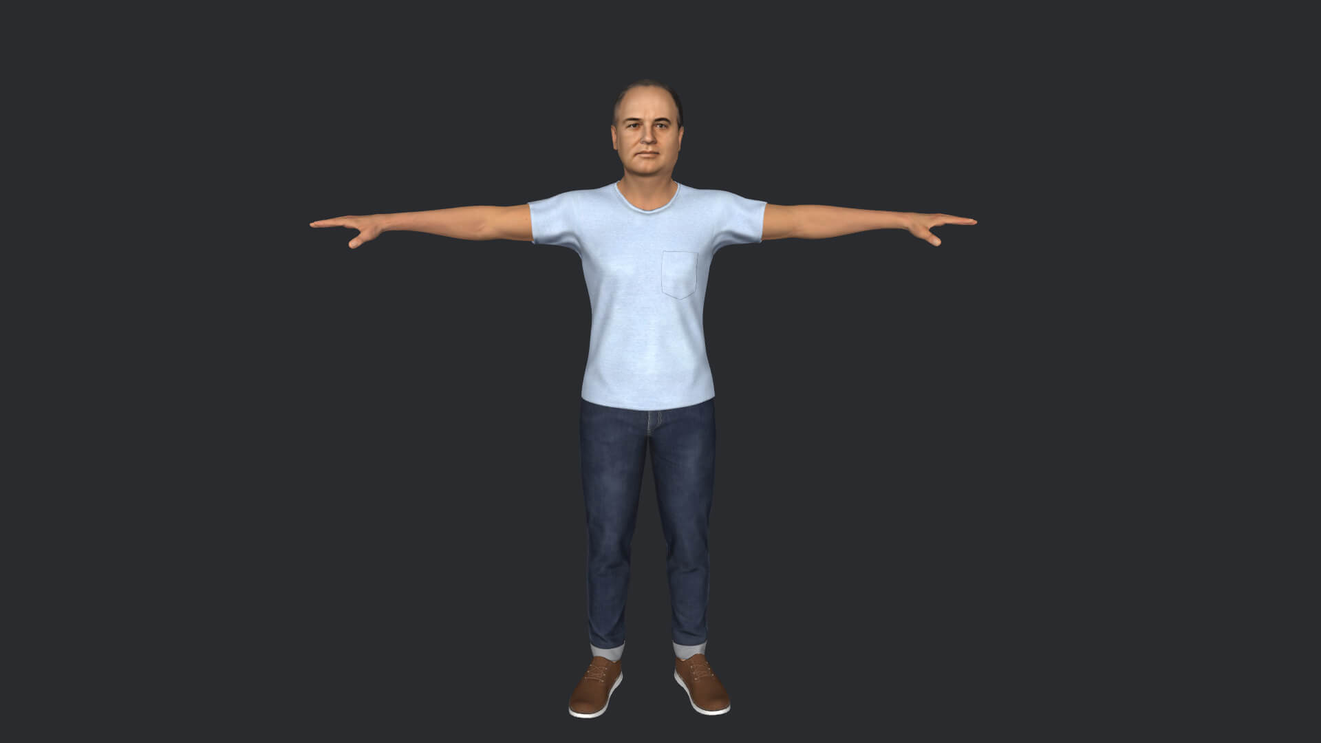 Mikhail Gorbachev Realistic Full Body Fully Rigged Character - 3D Model ...