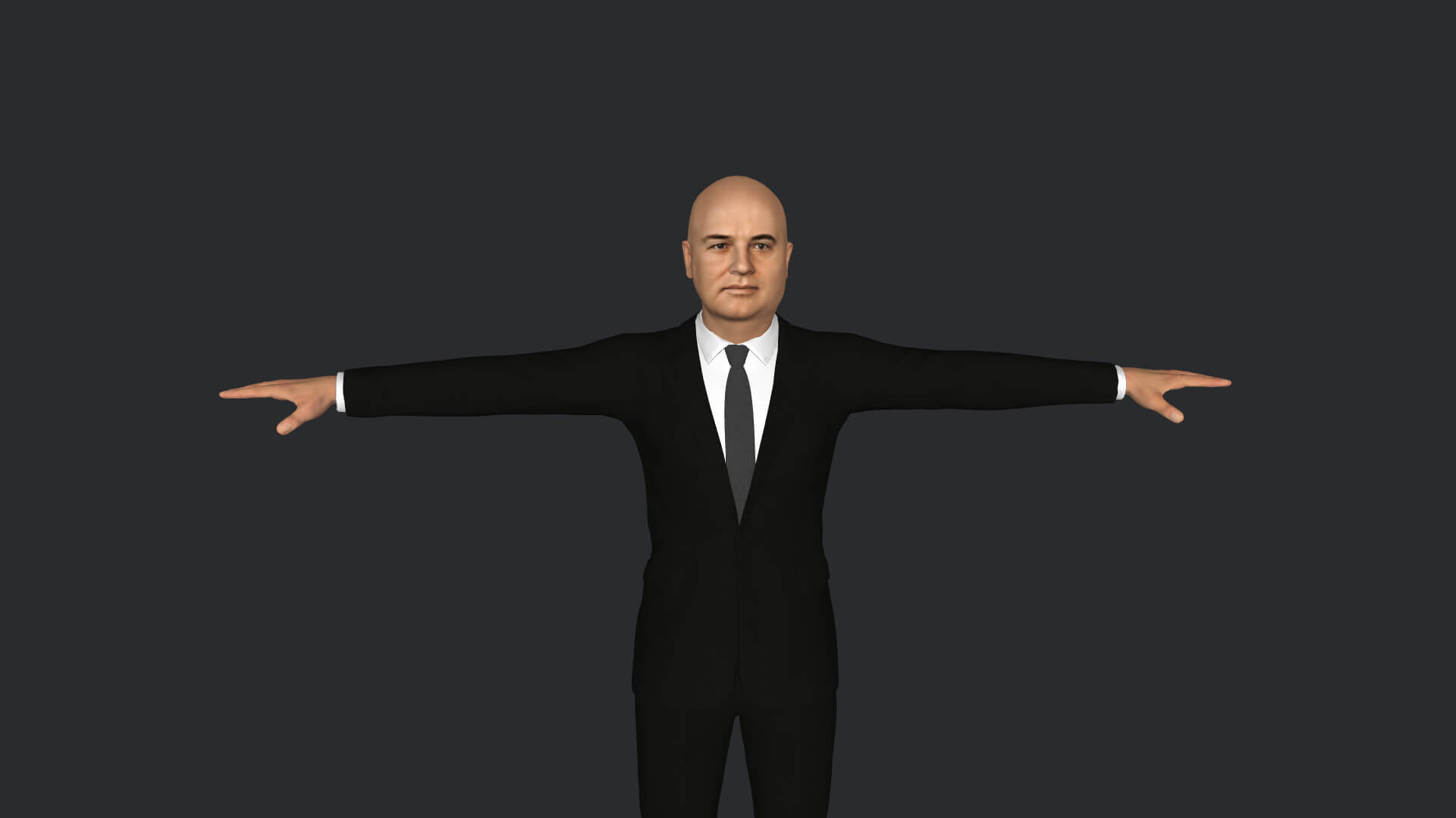 Mikhail Gorbachev Realistic Full Body Fully Rigged Character - 3D Model ...