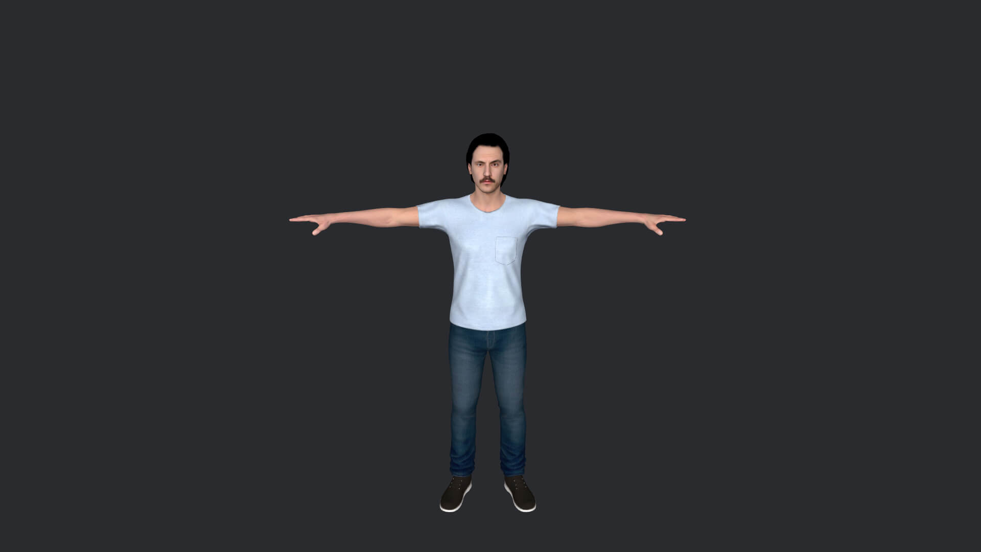 Milo Ventimiglia Realistic Full Body Fully Rigged Character - 3D Model ...