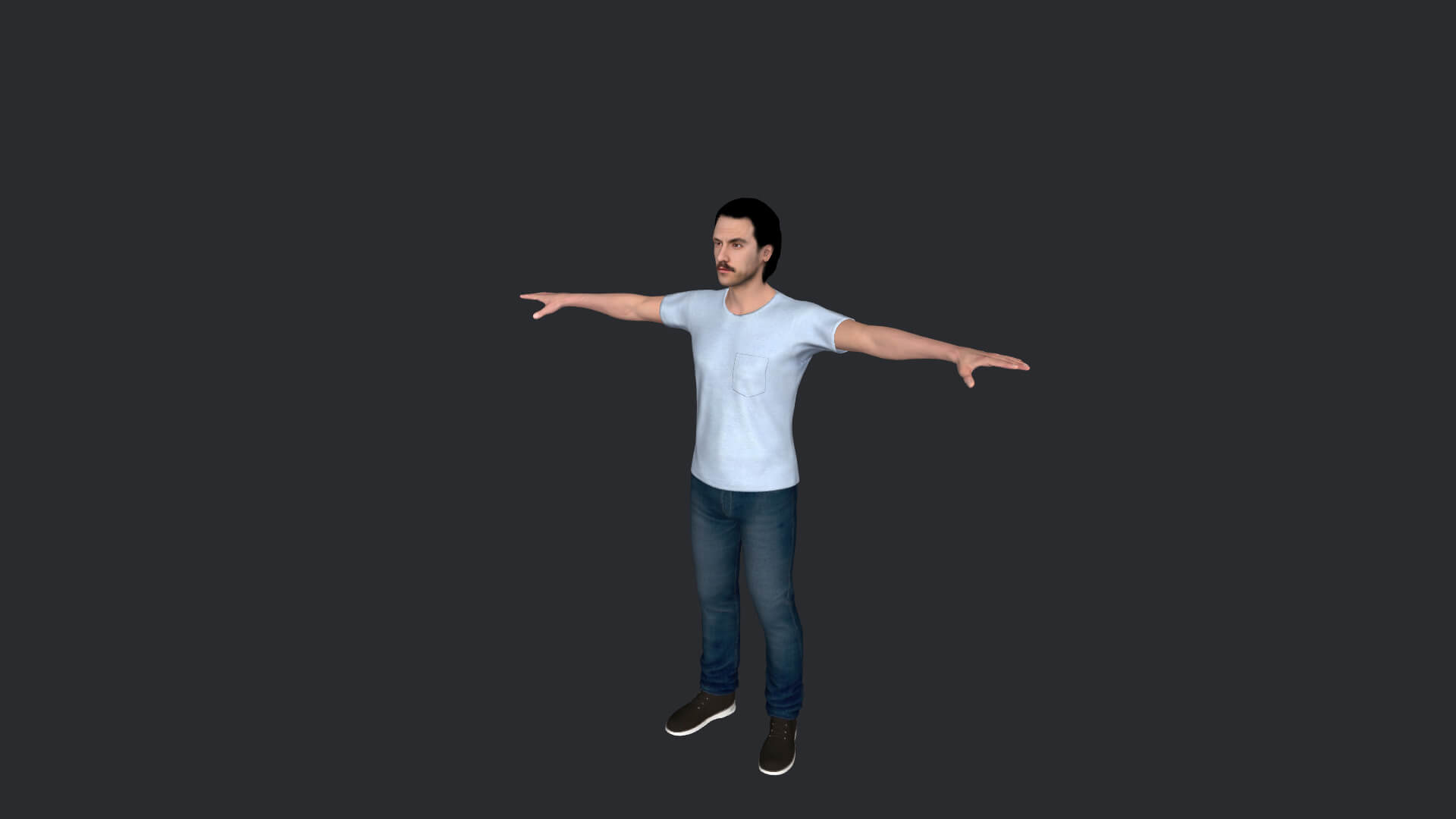 Milo Ventimiglia Realistic Full Body Fully Rigged Character - 3D Model ...