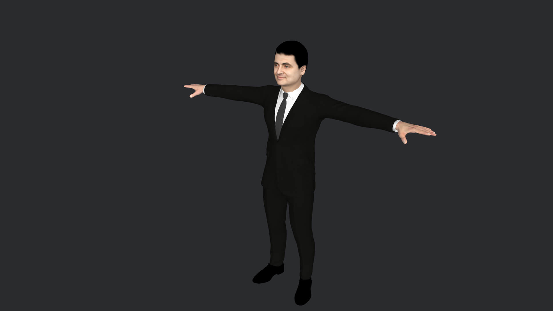 MR.Bean-Rowan Atkinson Hyper Realistic Full Body Rigged 3D Model by ...