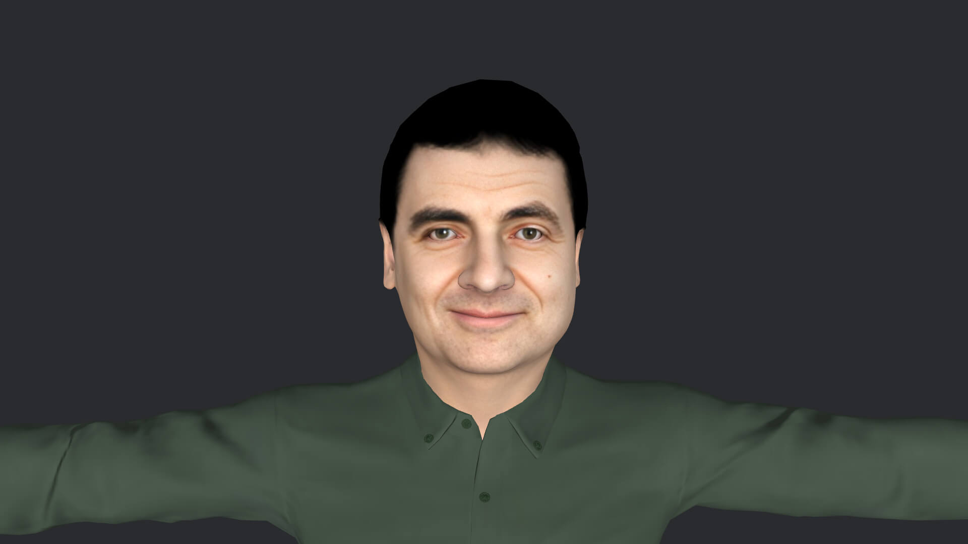MR Bean-Rowan Atkinson Hyper Realistic Full Body Rigged 3D Model by ...