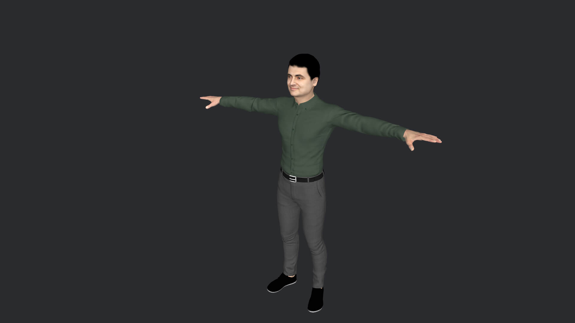 MR.Bean-Rowan Atkinson Hyper Realistic Full Body Rigged 3D Model by ...