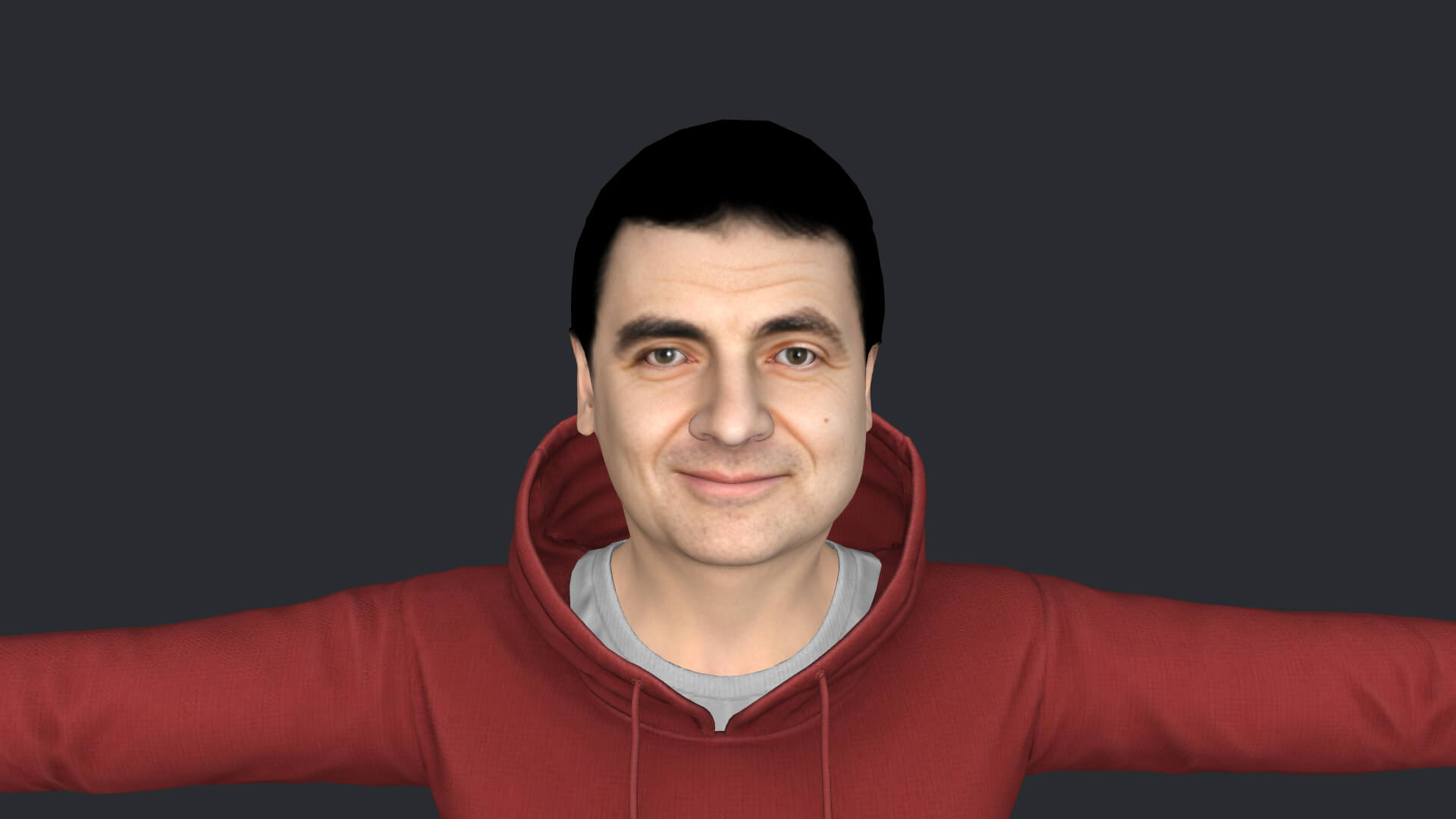 MR Bean-Rowan Atkinson Hyper Realistic Full Body Rigged 3D Model by ...