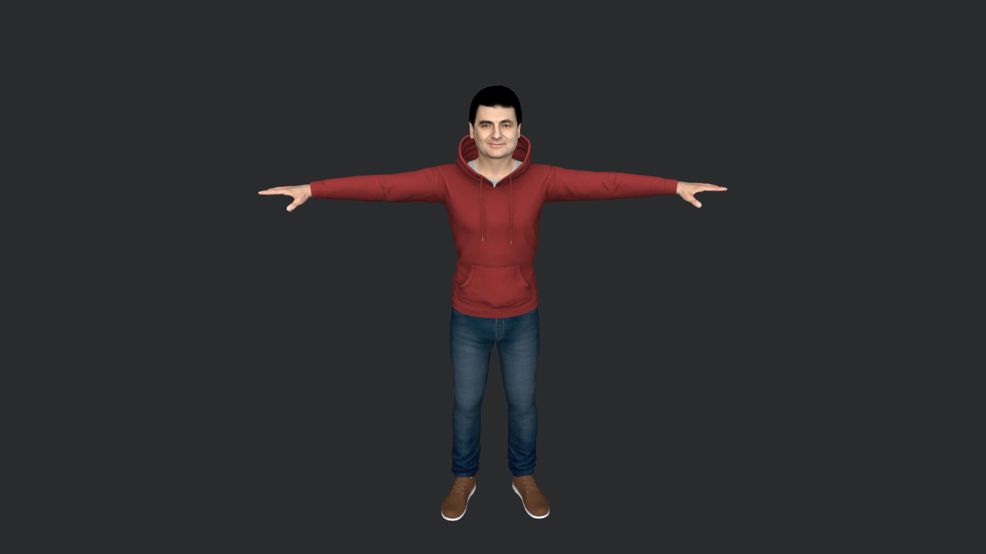 MR.Bean-Rowan Atkinson Hyper Realistic Full Body Rigged 3D Model by ...