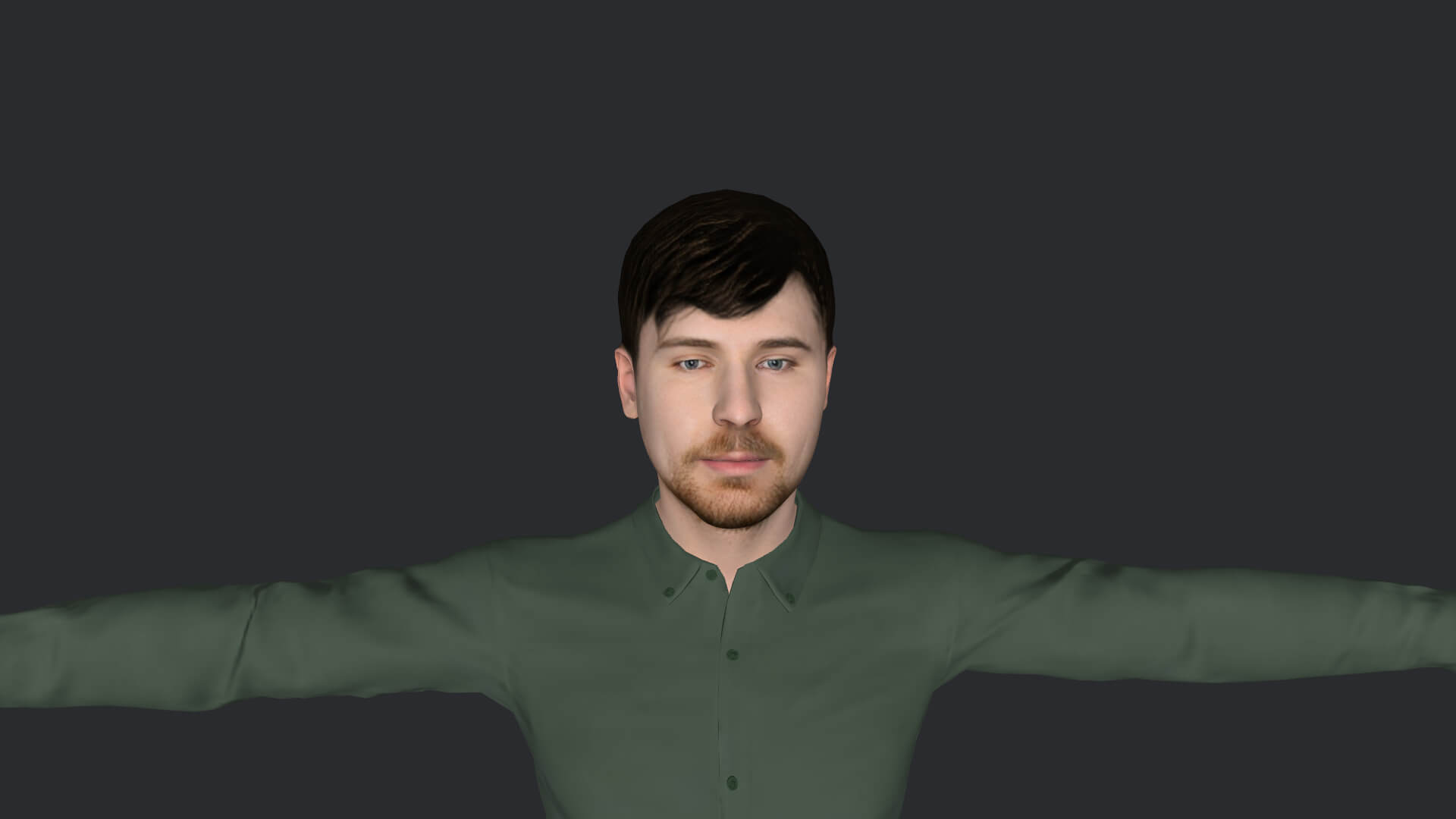 MR Beast Realistic Full Body Fully Rigged Character - 3D Model by meta ...