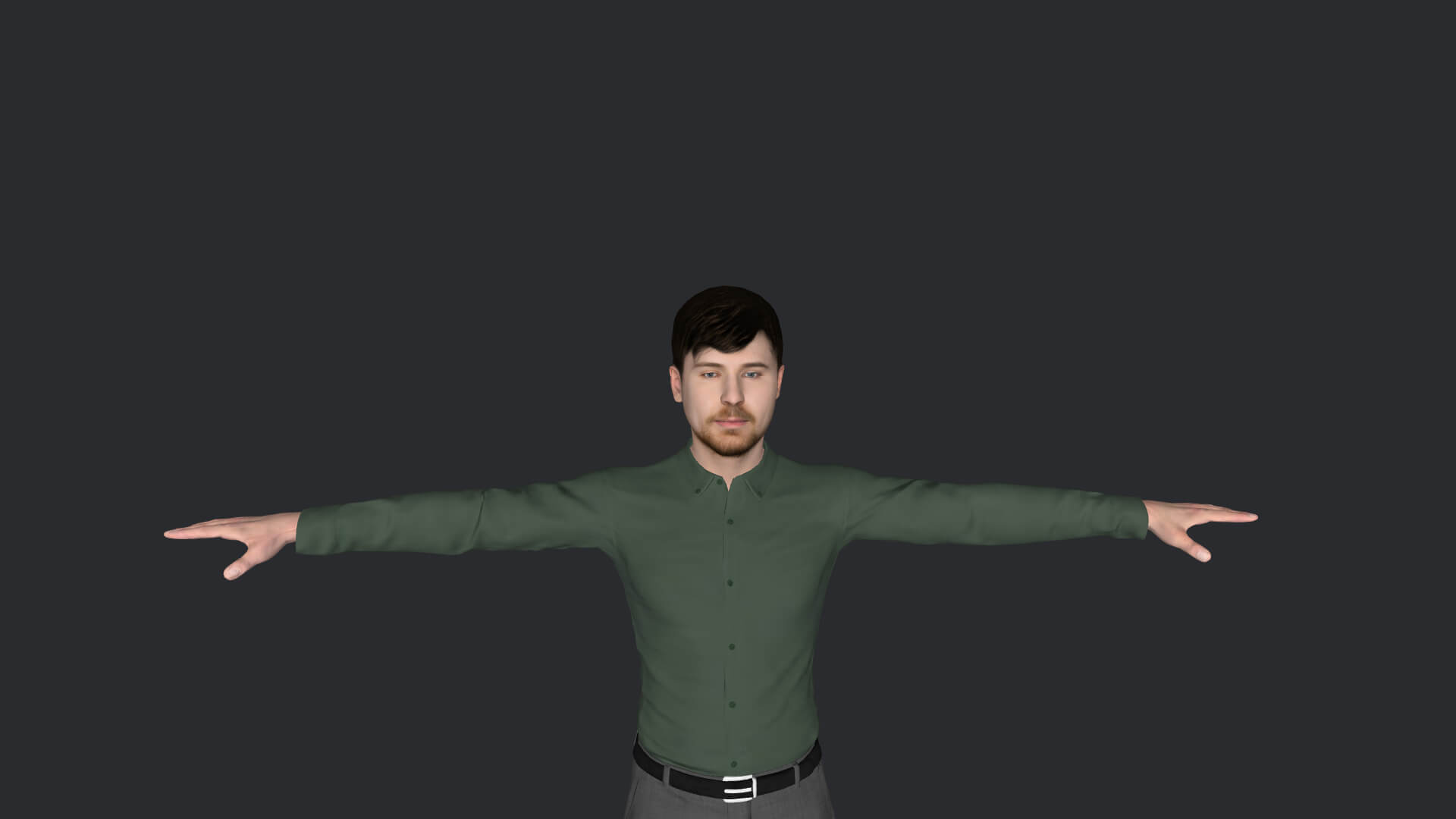 MR Beast Realistic Full Body Fully Rigged Character - 3D Model by meta ...