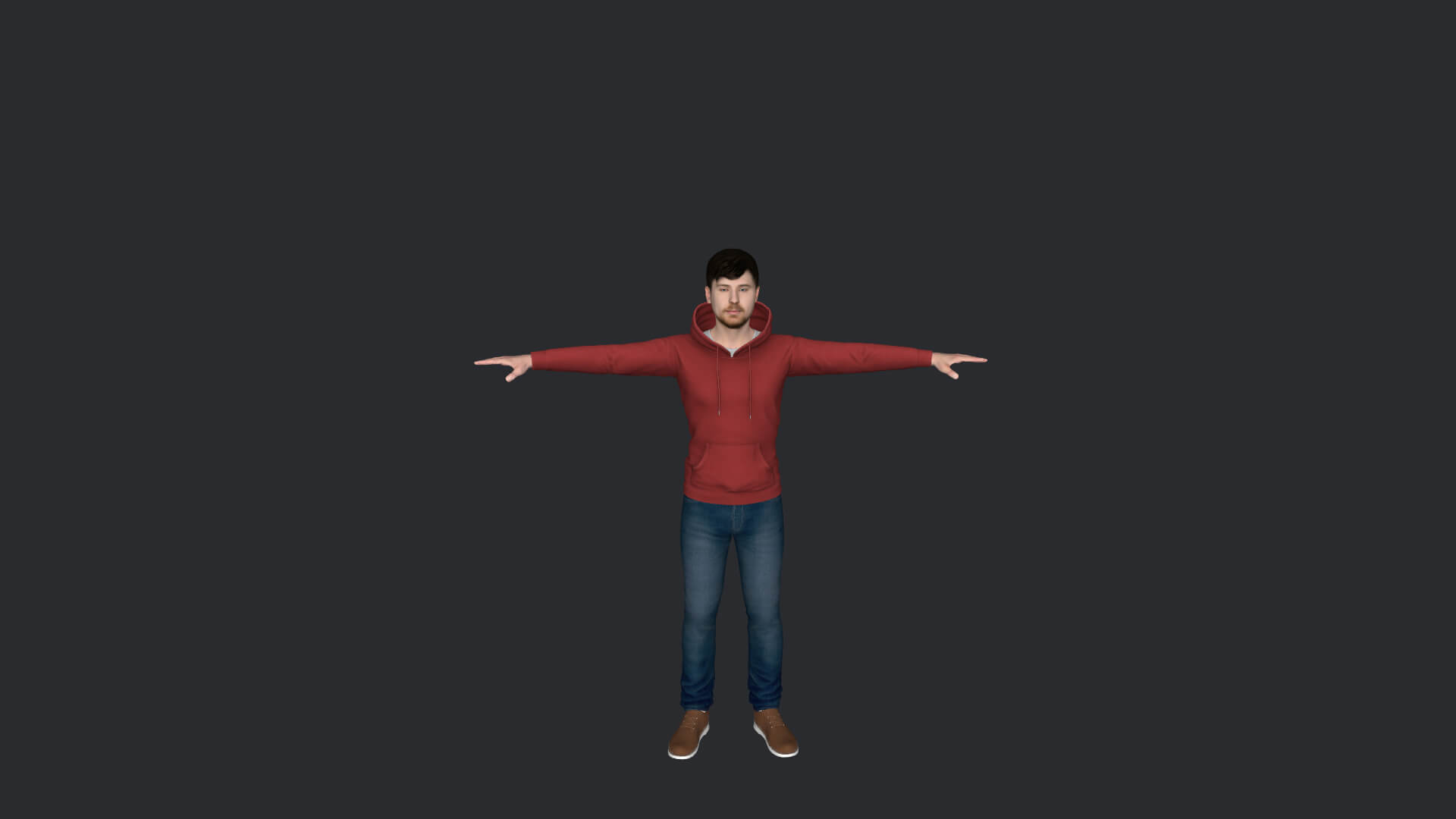 MR Beast Realistic Full Body Fully Rigged Character - 3D Model by meta ...