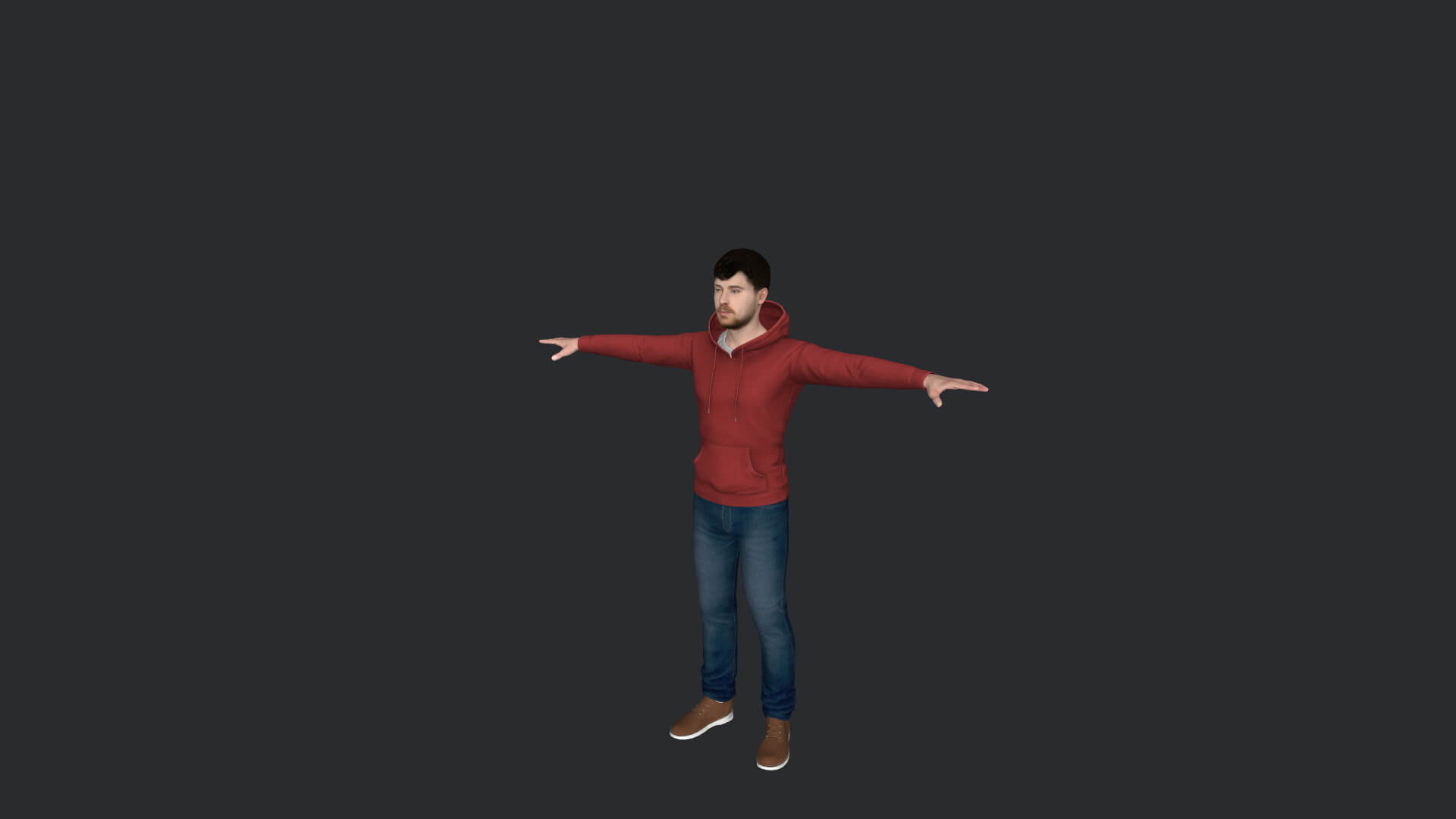 MR Beast Realistic Full Body Fully Rigged Character - 3D Model by meta ...