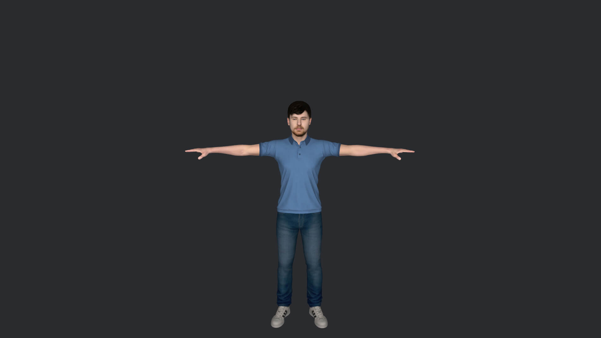 MR Beast Realistic Full Body Fully Rigged Character - 3D Model by meta ...