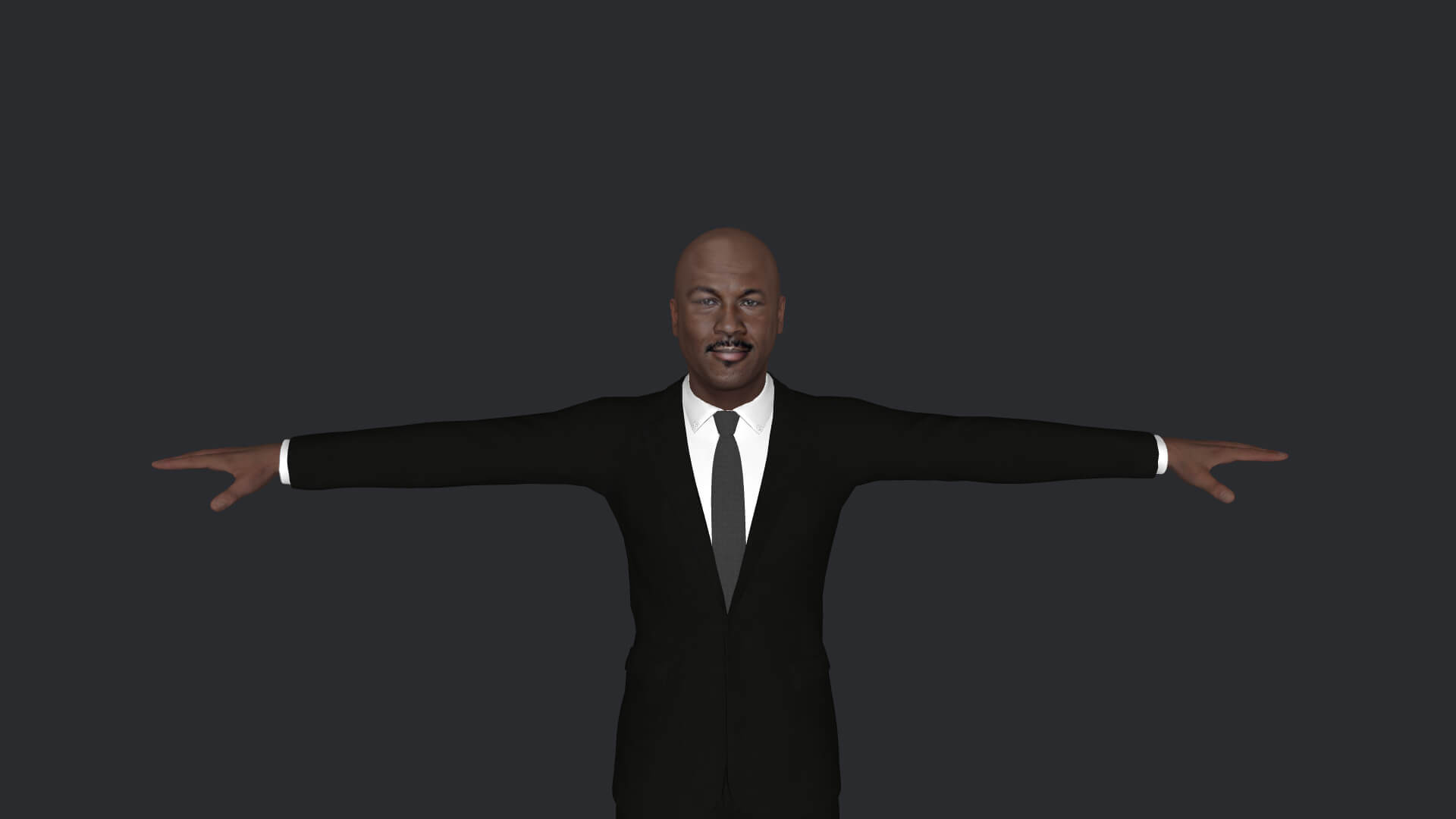 NBA Players Michael Jordan Realistic Fully Rigged Character - 3D Model ...
