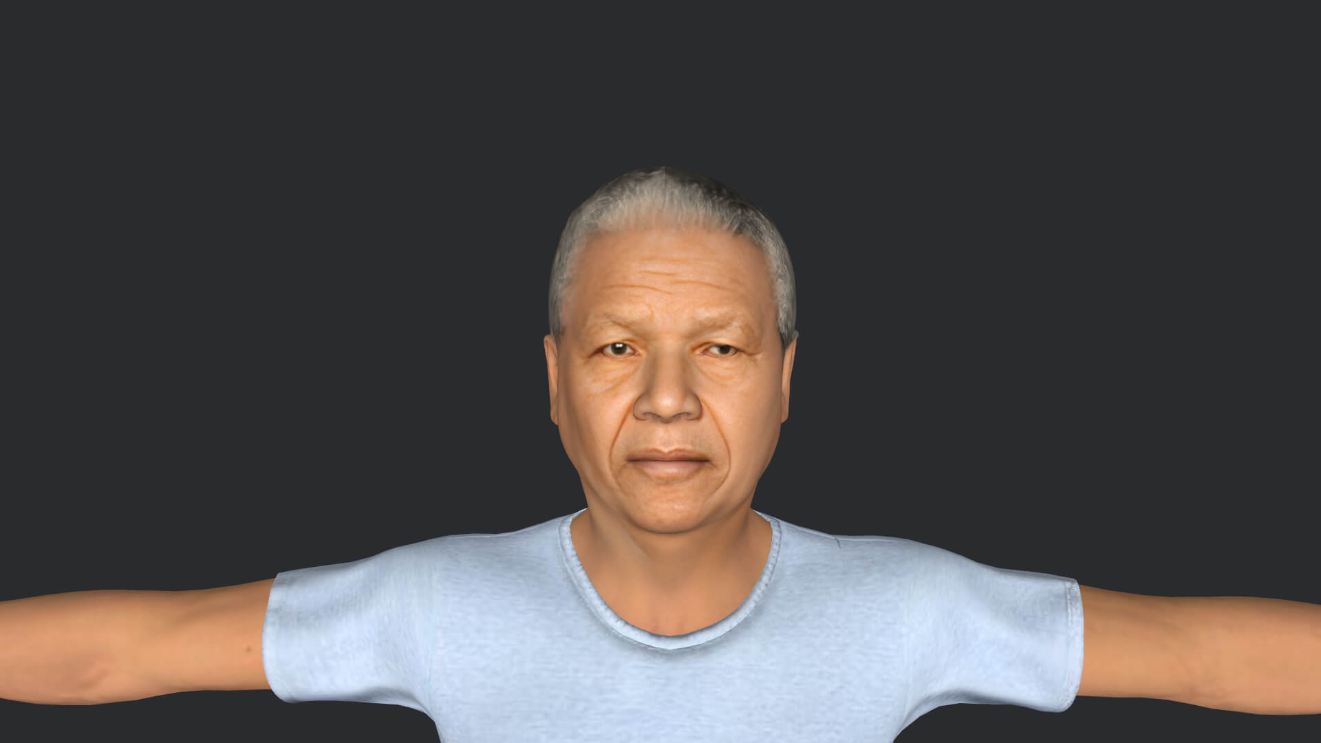 Nelson Mandela Realistic Full Body Fully Rigged Character - 3D Model by ...
