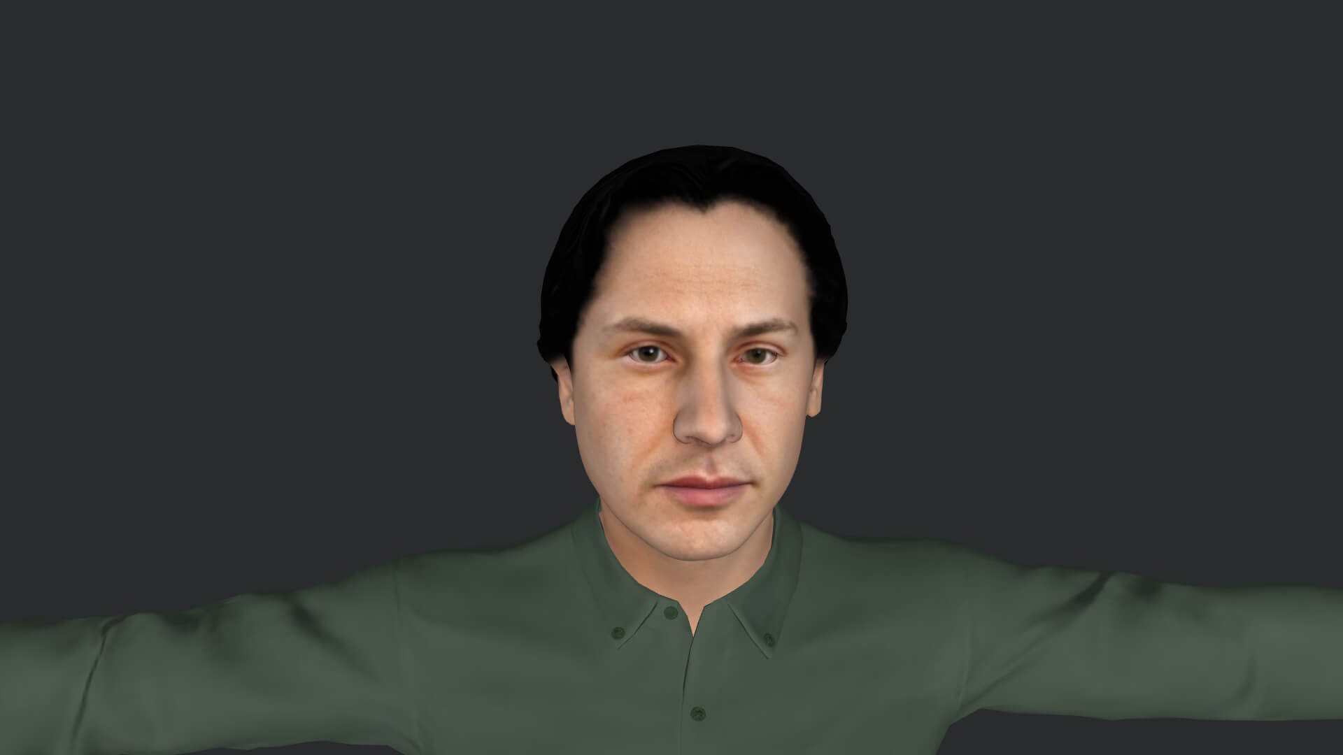 Neo Keanu Reeves Realistic Fully Rigged Character - 3D Model by meta ...