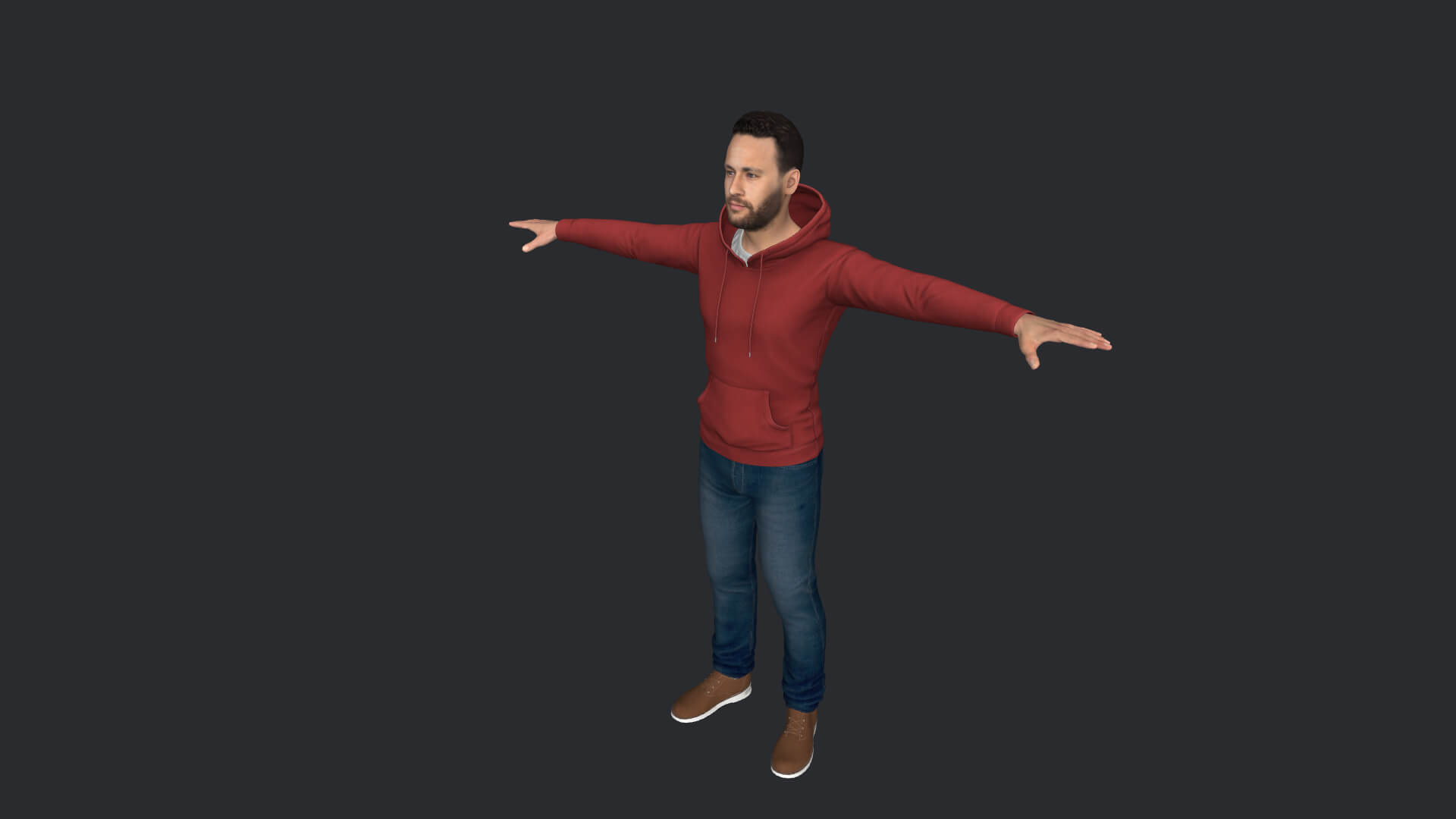 Neymar Hyper Realistic Full Body Rigged Character - 3D Model by meta ...