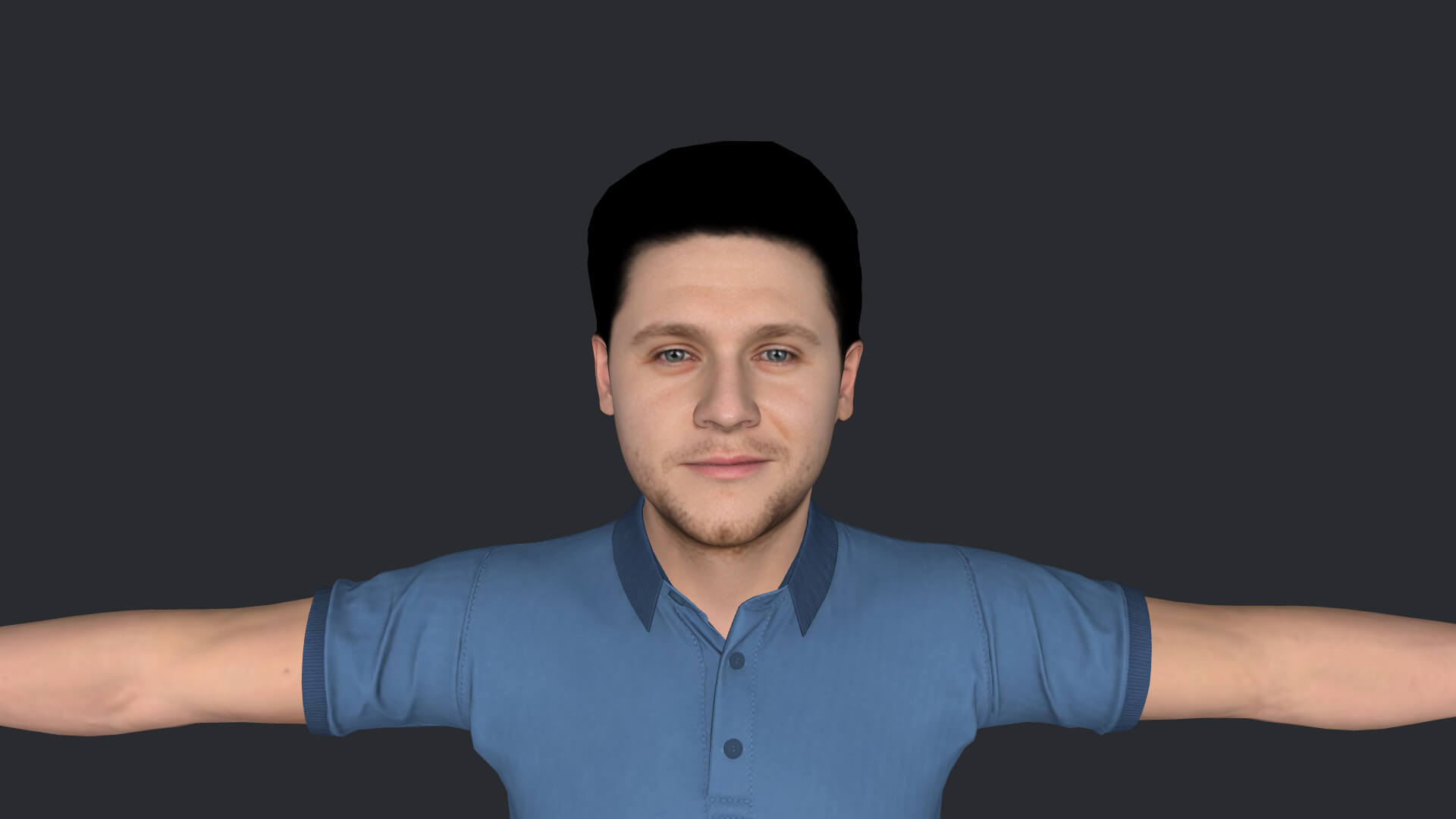 Niall Horan Realistic Full Body Fully Rigged Character - 3D Model by ...