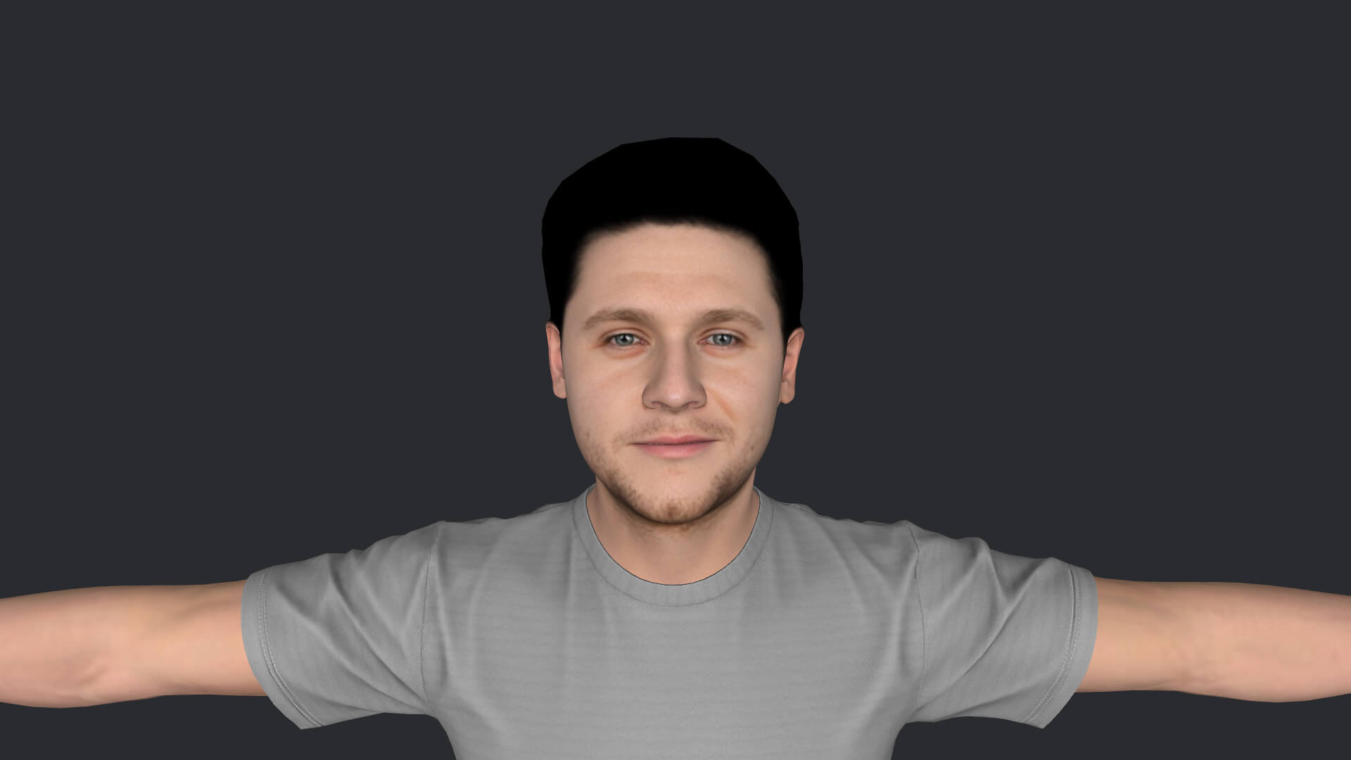 Niall Horan Realistic Full Body Fully Rigged Character - 3D Model by ...