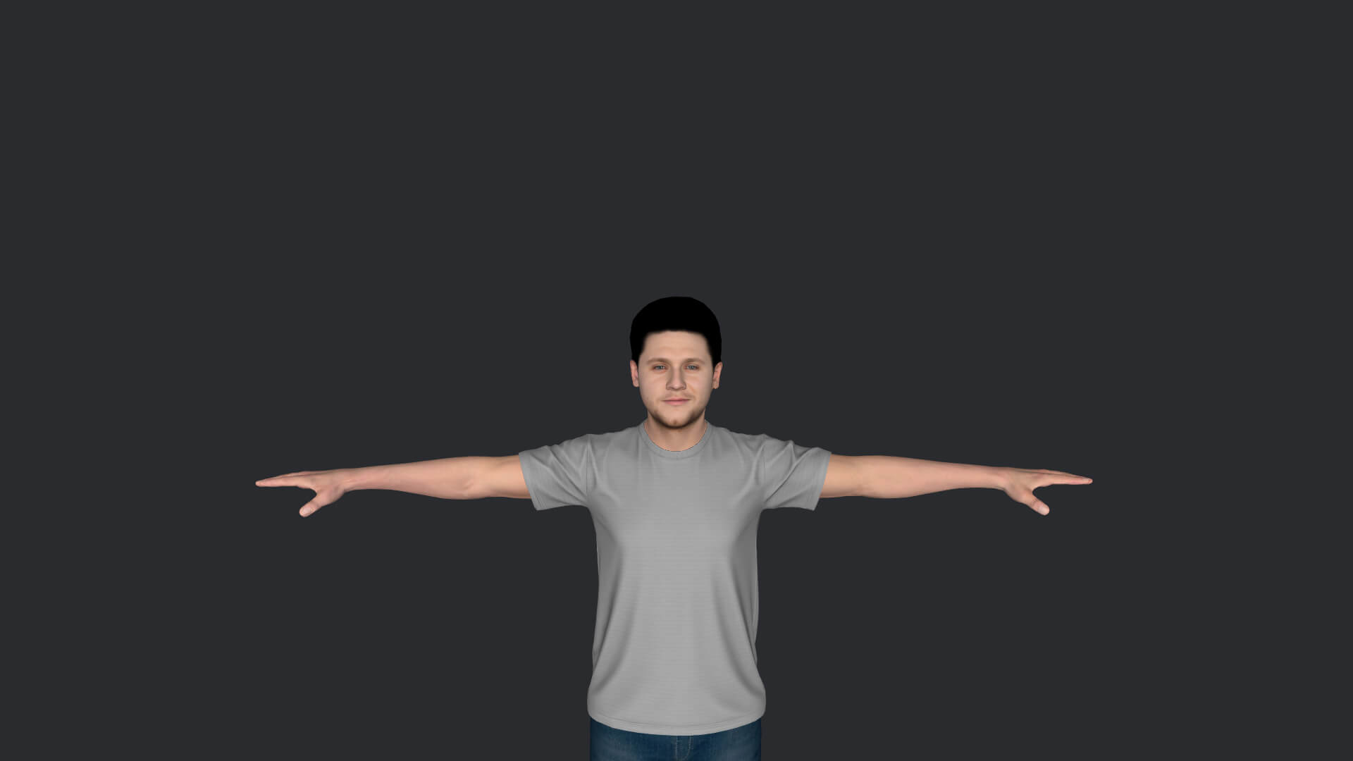 Niall Horan Realistic Full Body Fully Rigged Character - 3D Model by ...