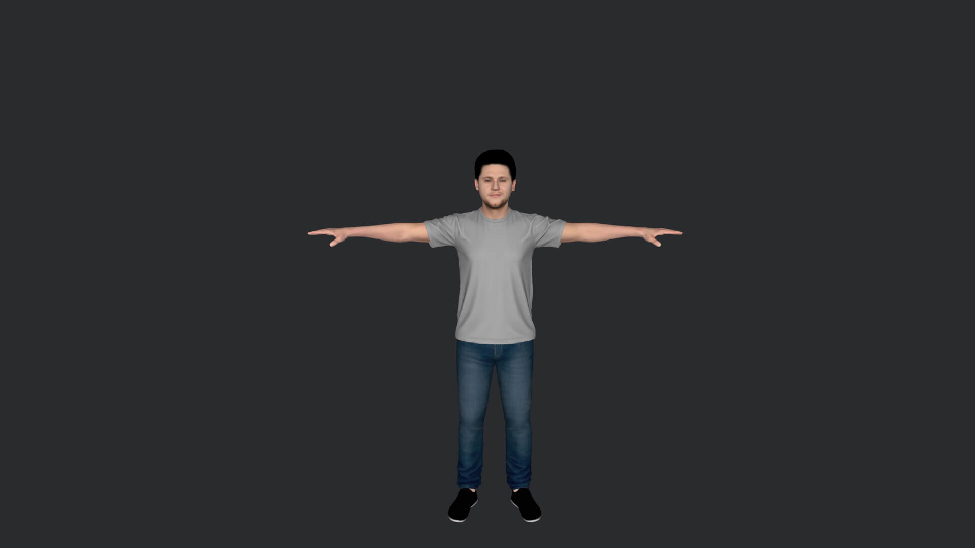 Niall Horan Realistic Full Body Fully Rigged Character - 3D Model by ...