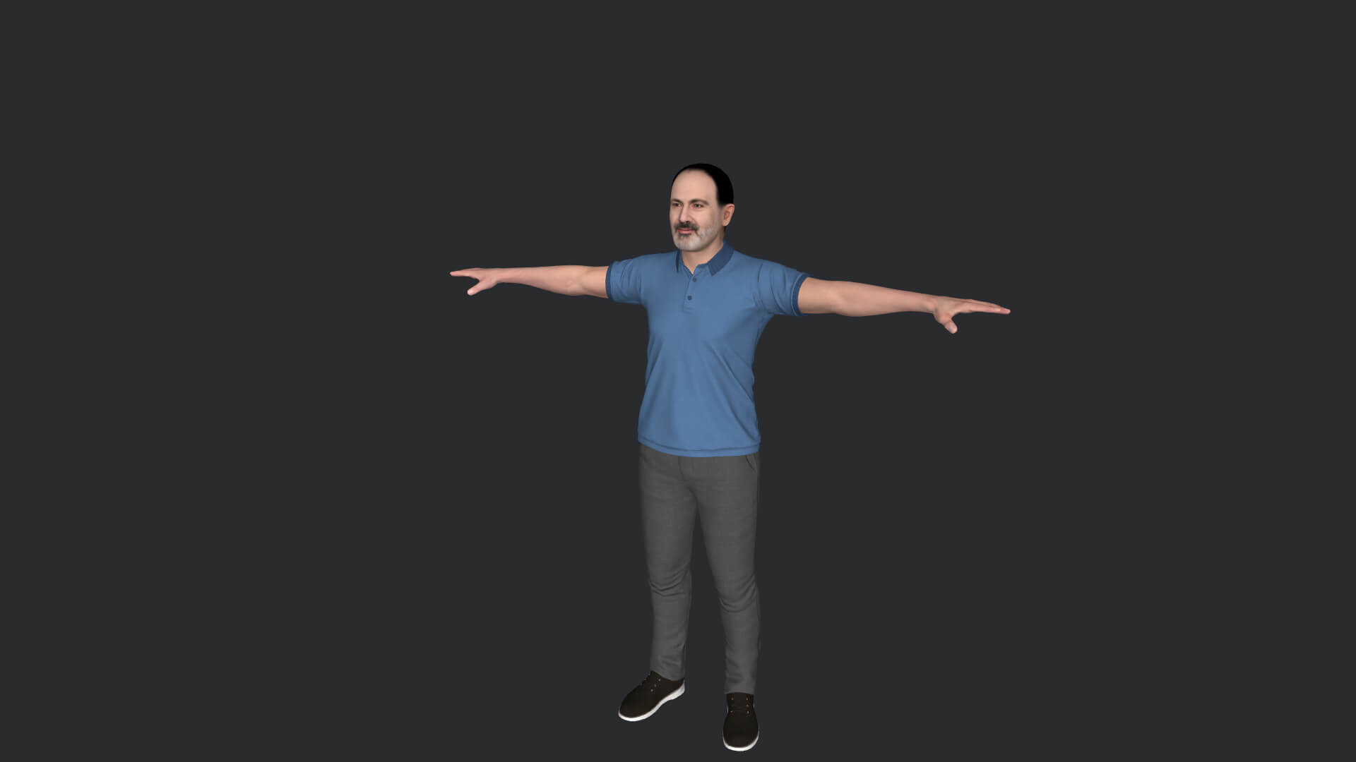 Nikol Pashinyan Realistic Full Body Fully Rigged Character - 3D Model ...