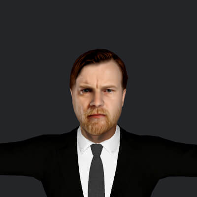 Obi Wan Kenobi Star Wars Realistic Fully Rigged Character - 3D Model by ...