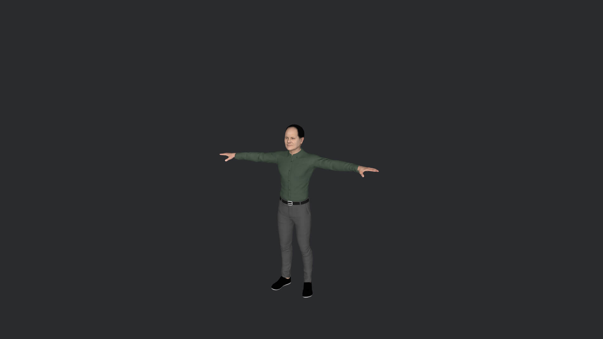 Olaf Scholz Realistic Full Body Fully Rigged Character - 3D Model by ...